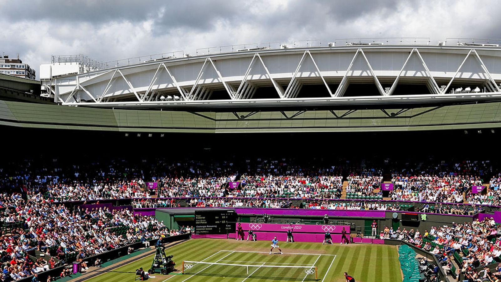 Wimbledon considers installing roof on Court No 1 | Tennis News | Sky ...