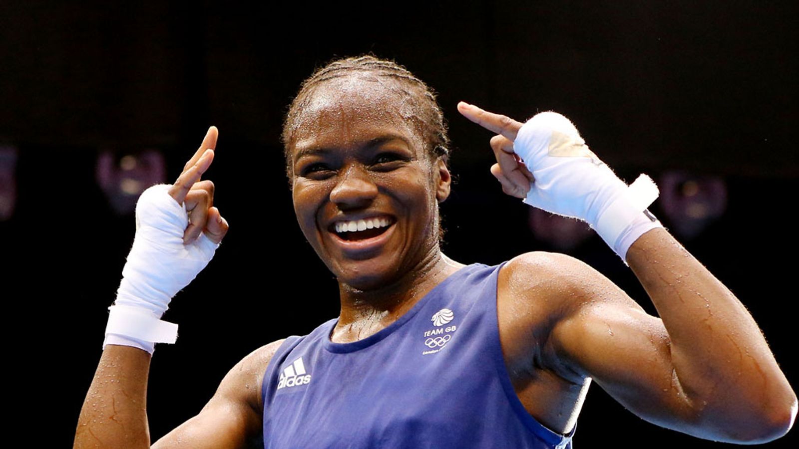British boxer Nicola Adams defied injury to win gold medal at London ...