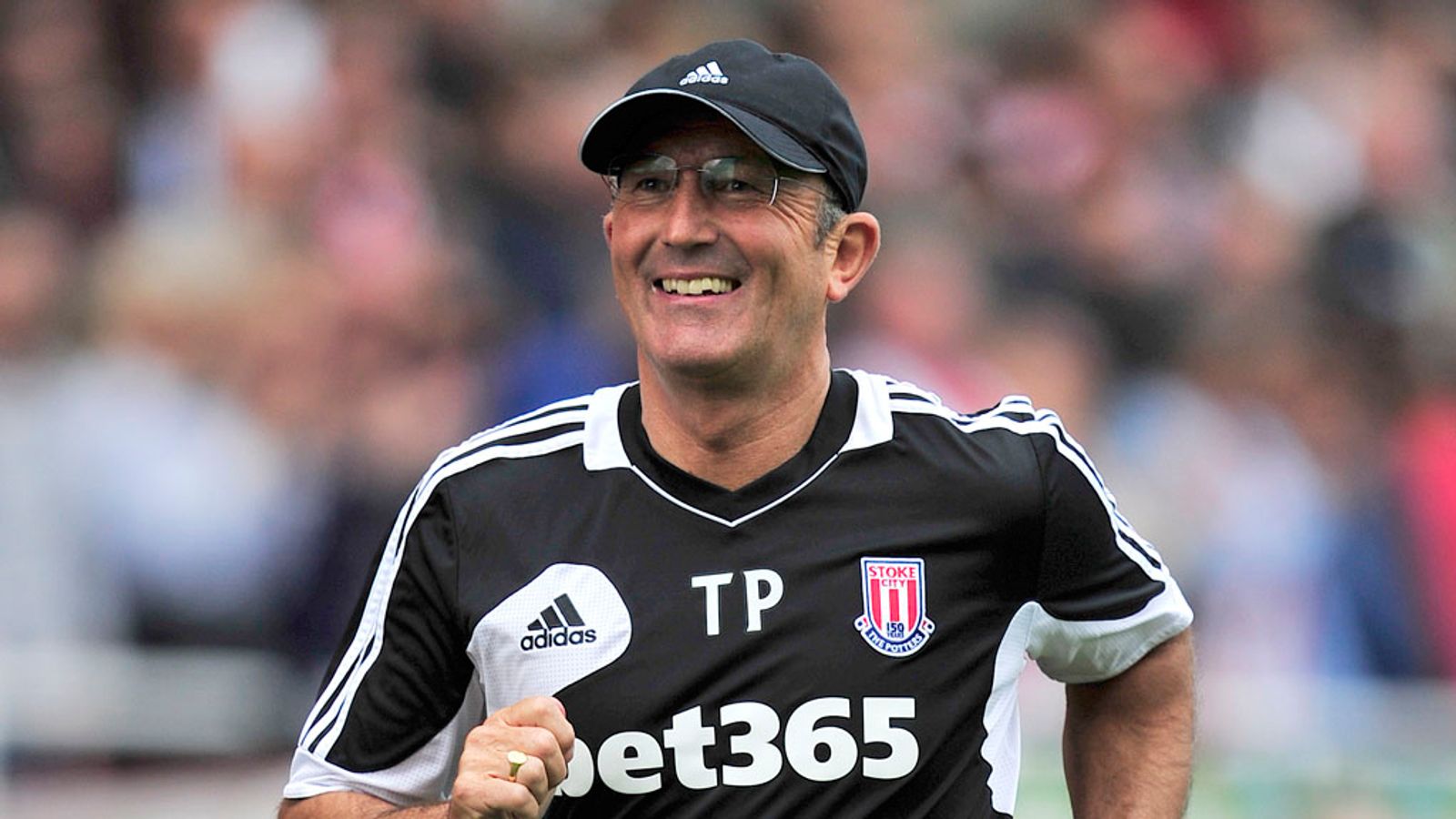 Tony Pulis is happy to see out his managerial days at Stoke City ...