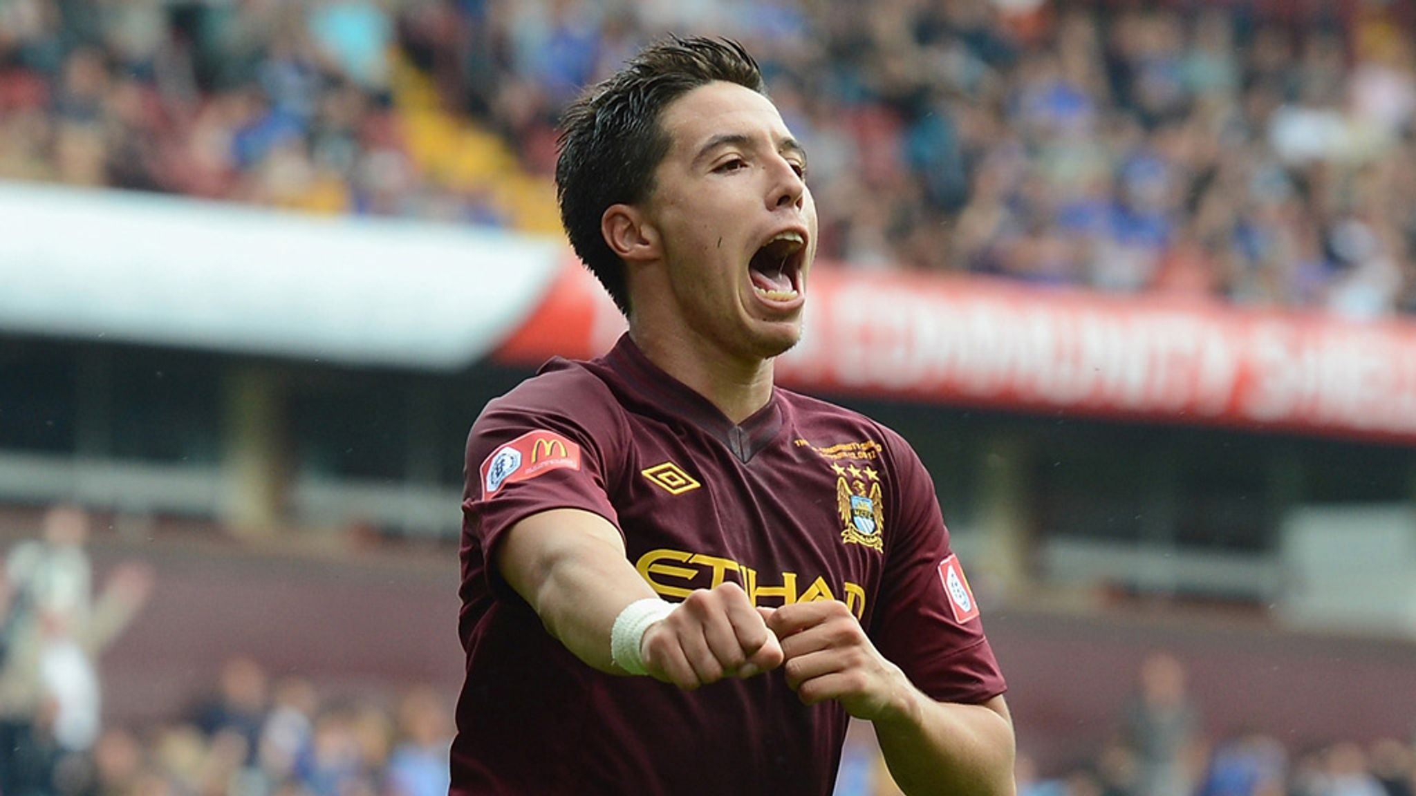 Manchester City midfielder Samir Nasri has been left out of the France ...