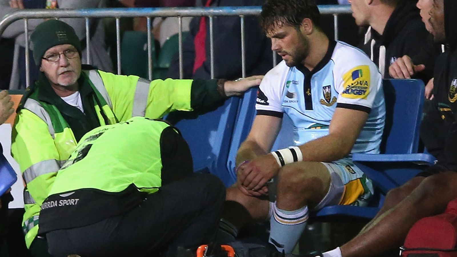 England's Ben Foden is set to return to action a month ahead of ...