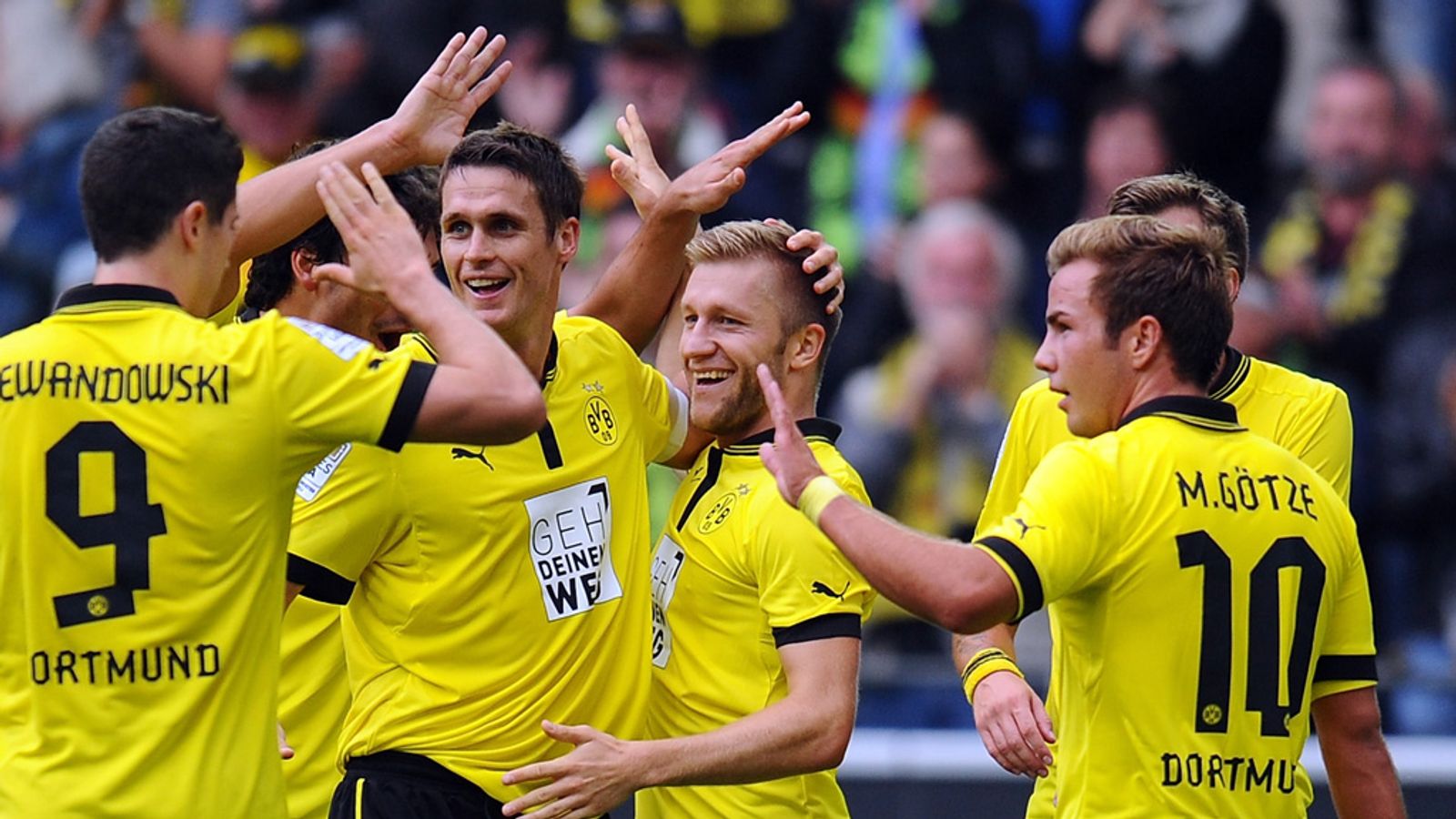 Dortmund extend unbeaten run | Football News | Sky Sports