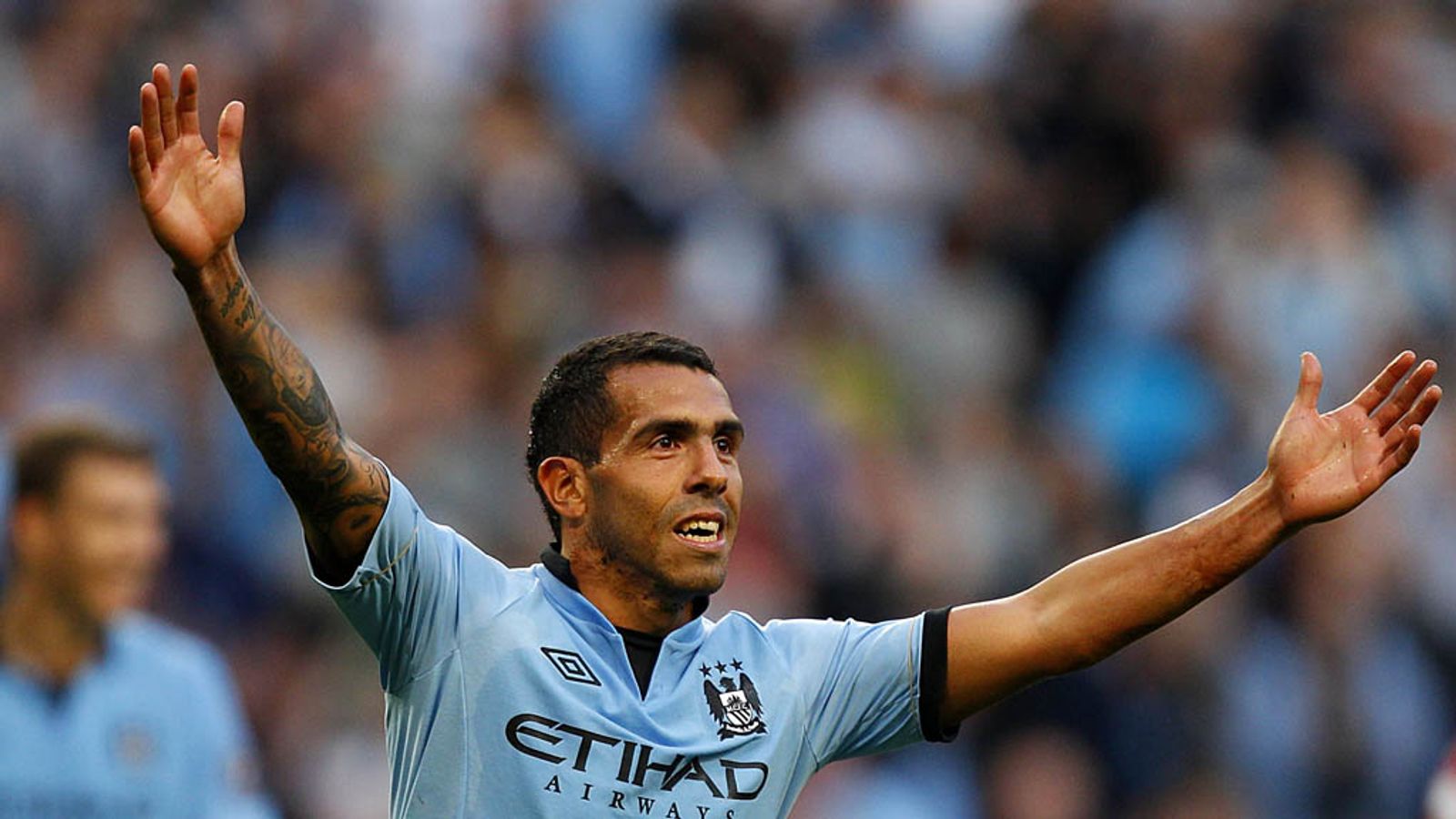 Carlos Tevez is refusing to give up on Manchester City's European ...