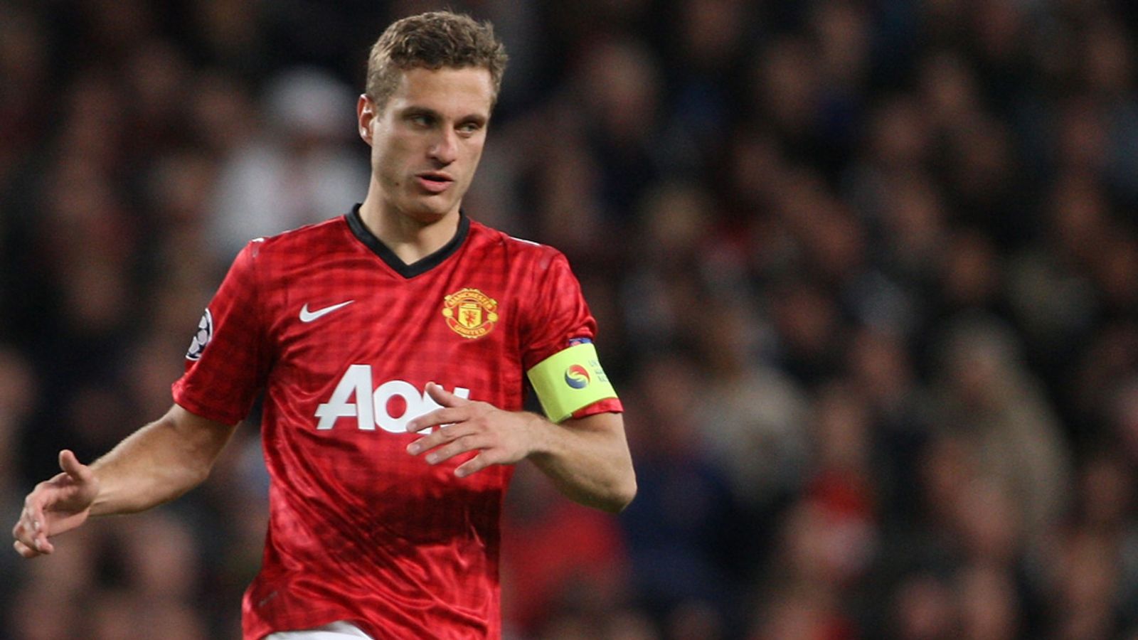 Manchester United captain Nemanja Vidic will not return until Christmas ...