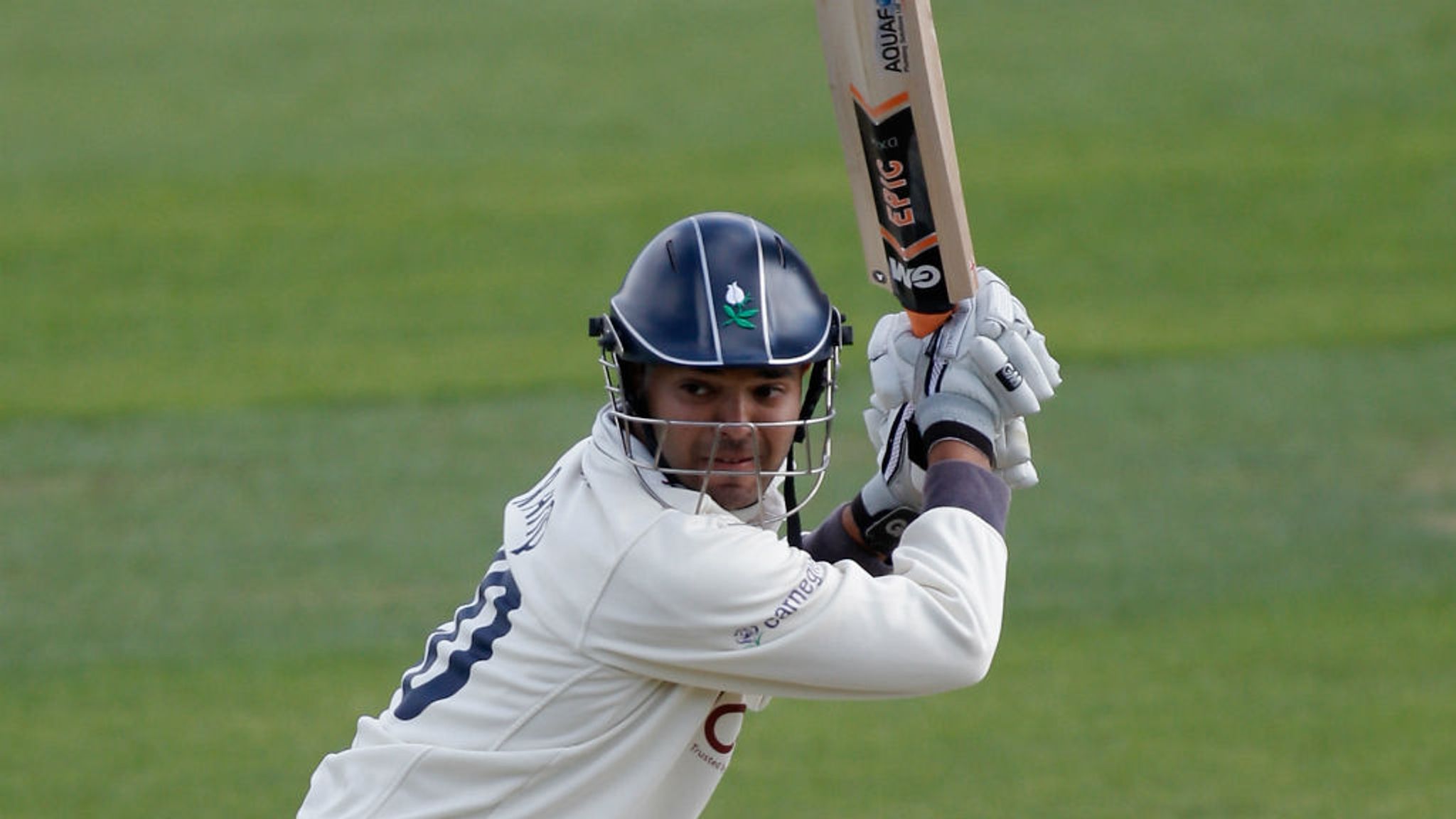 Yorkshire spinner Azeem Rafiq ruled out of action for six weeks by knee ...