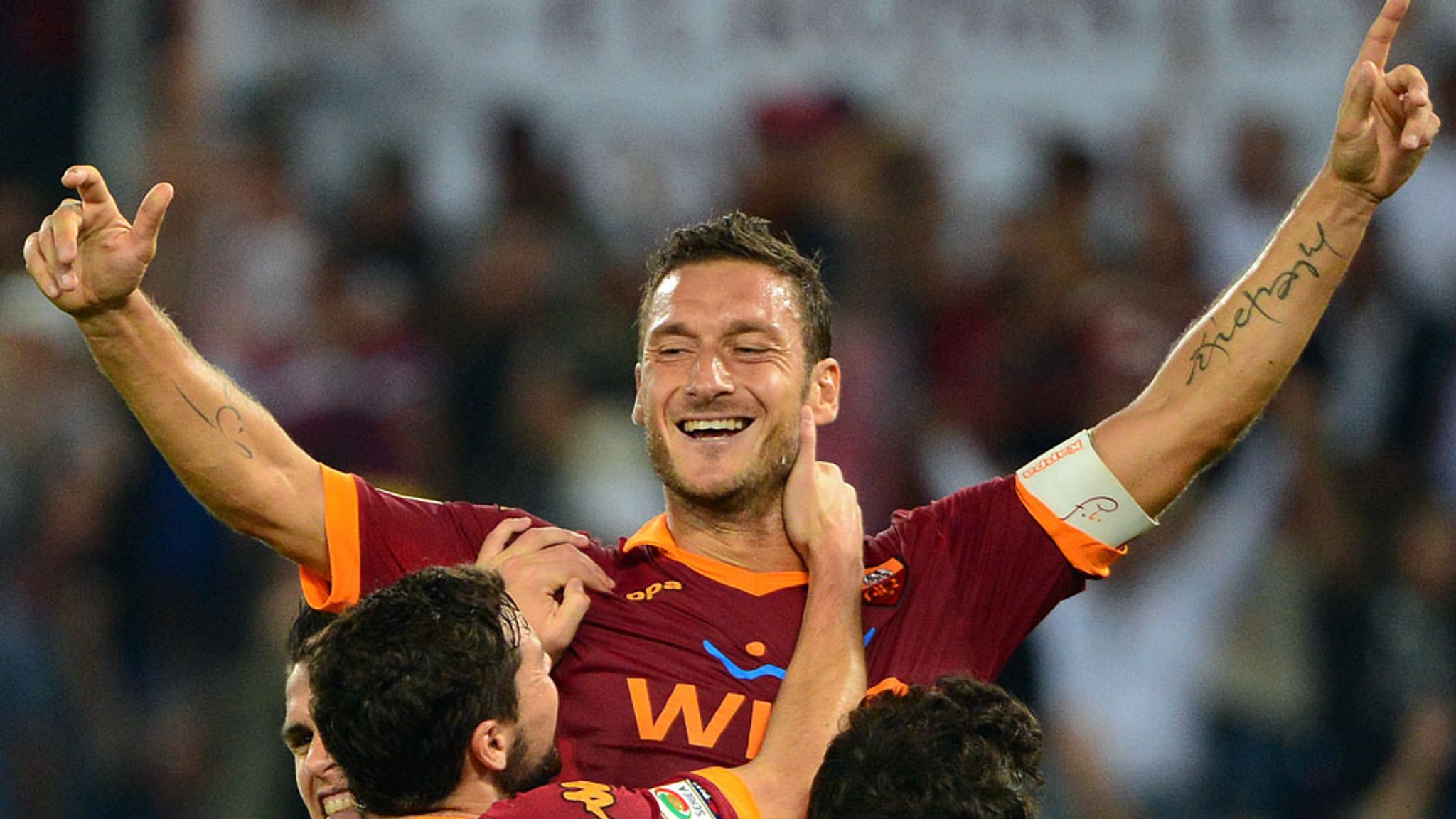 Totti milestone for Roma | Football News | Sky Sports