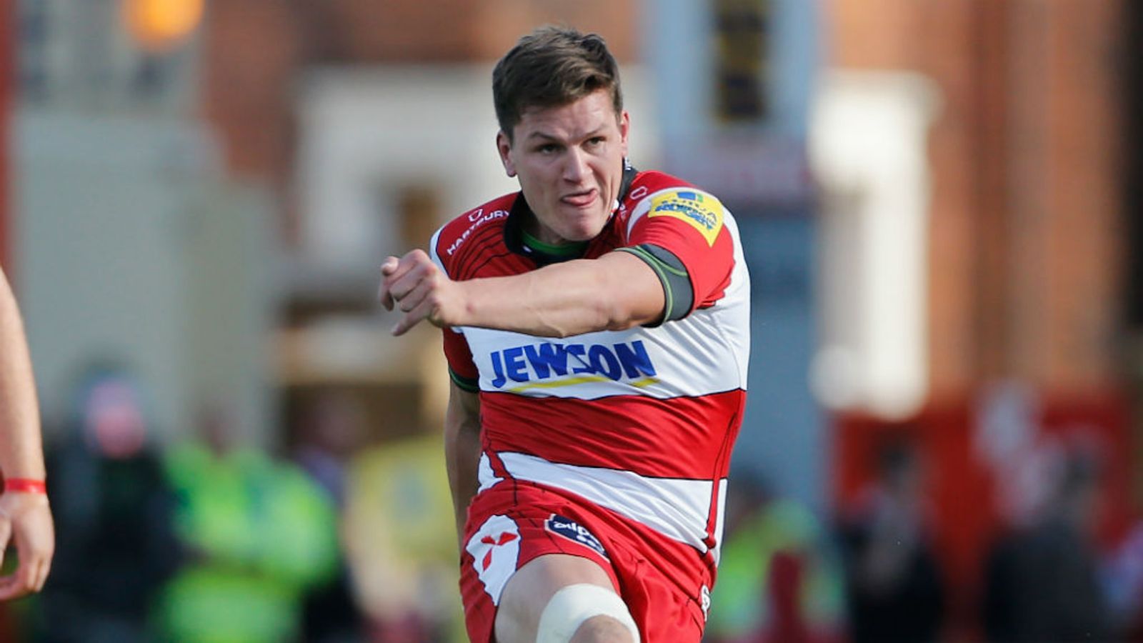 Gloucester fly-half Freddie Burns has been named the Aviva Premiership ...