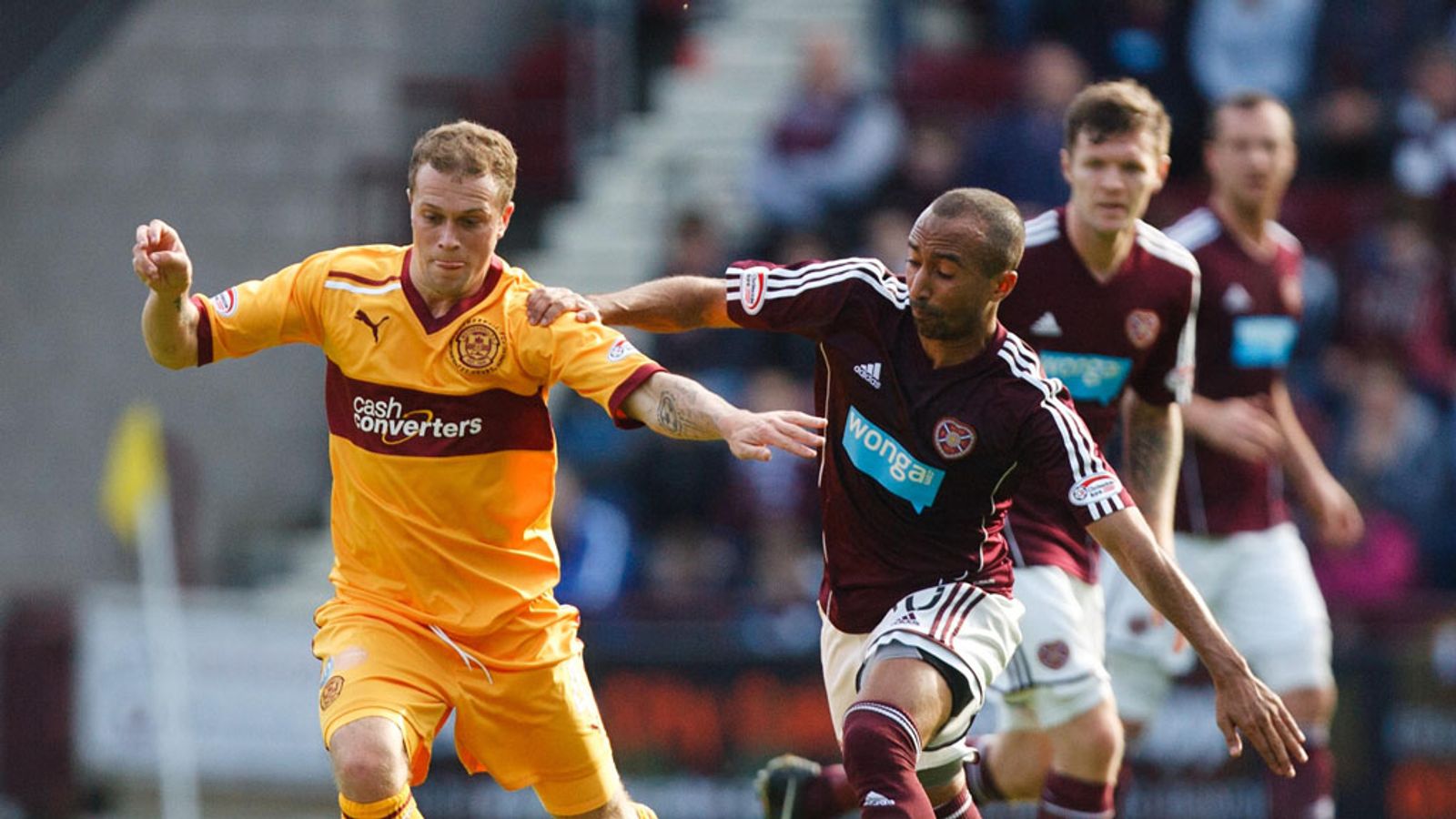 Motherwell midfielder Nicky Law named SPL player of the month for March ...