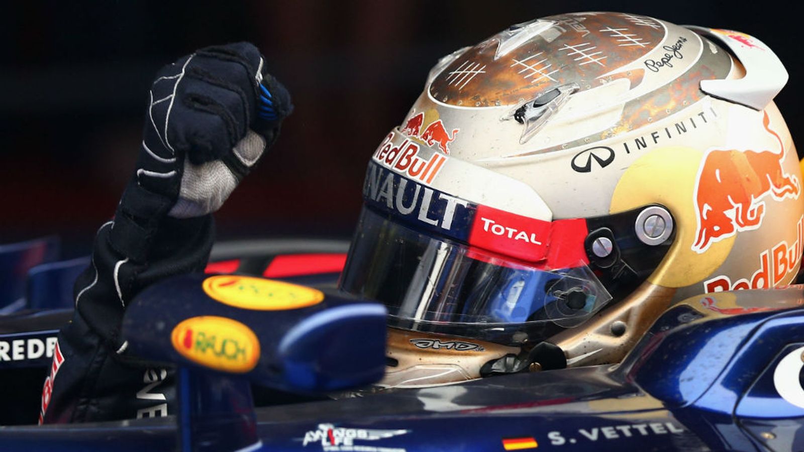 Adrian Newey revealed a broken skid block caused sparks to fly on ...