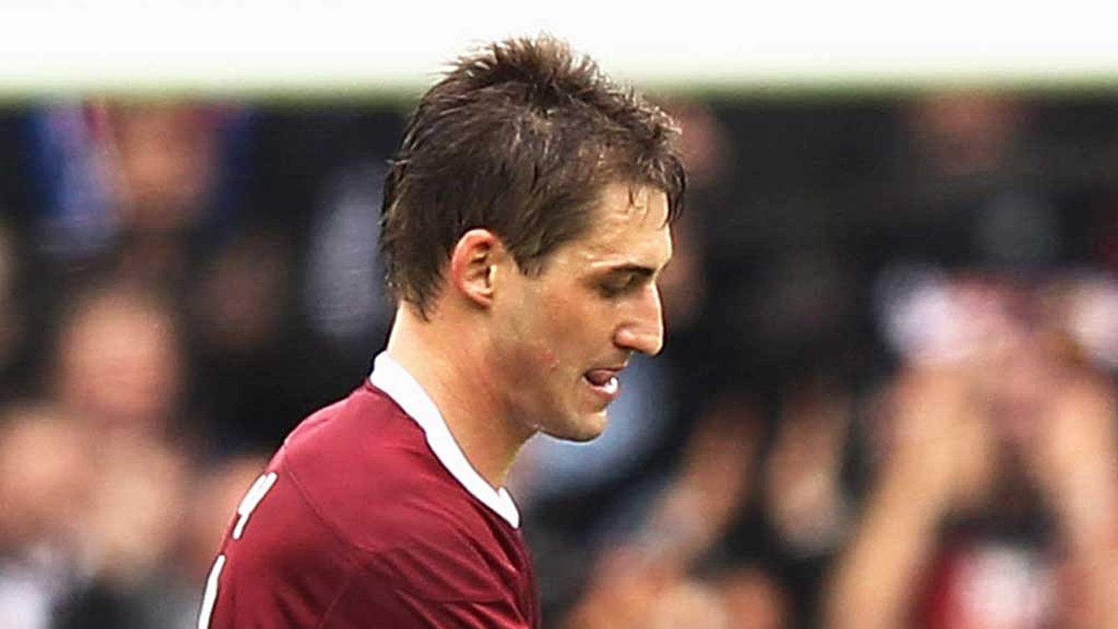 Czech midfielder Rudi Skacel is training with his former club Hearts ...