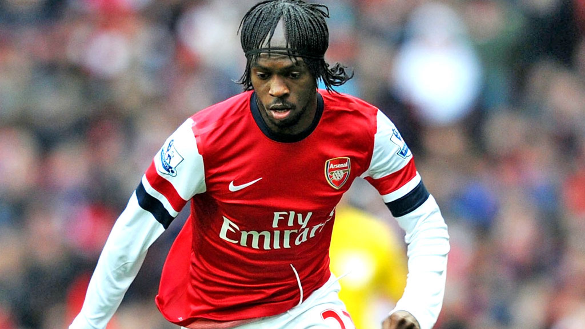 Arsenal forward Gervinho out for three weeks with ankle injury suffered ...
