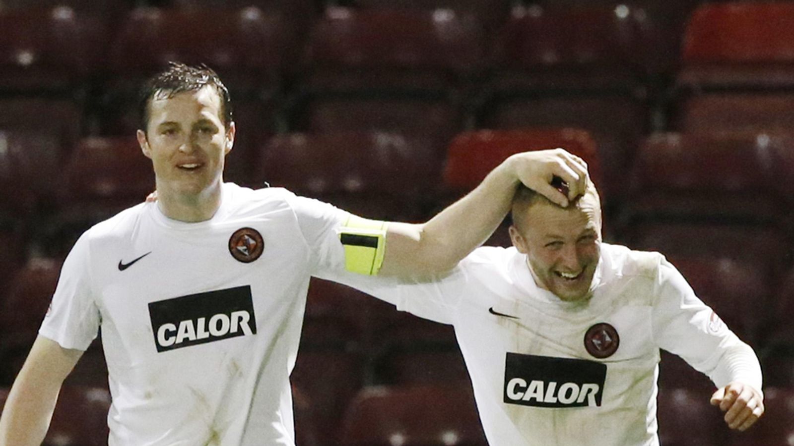 Johnny Russell's late goal earned Dundee United a 1-0 win over ...