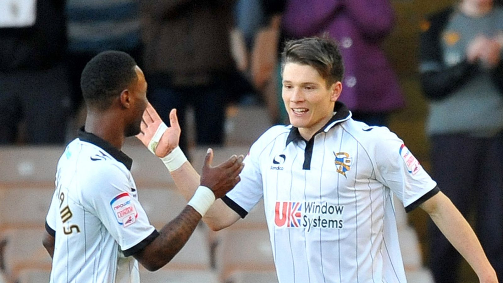 Burge pride in Vale glory | Football News | Sky Sports