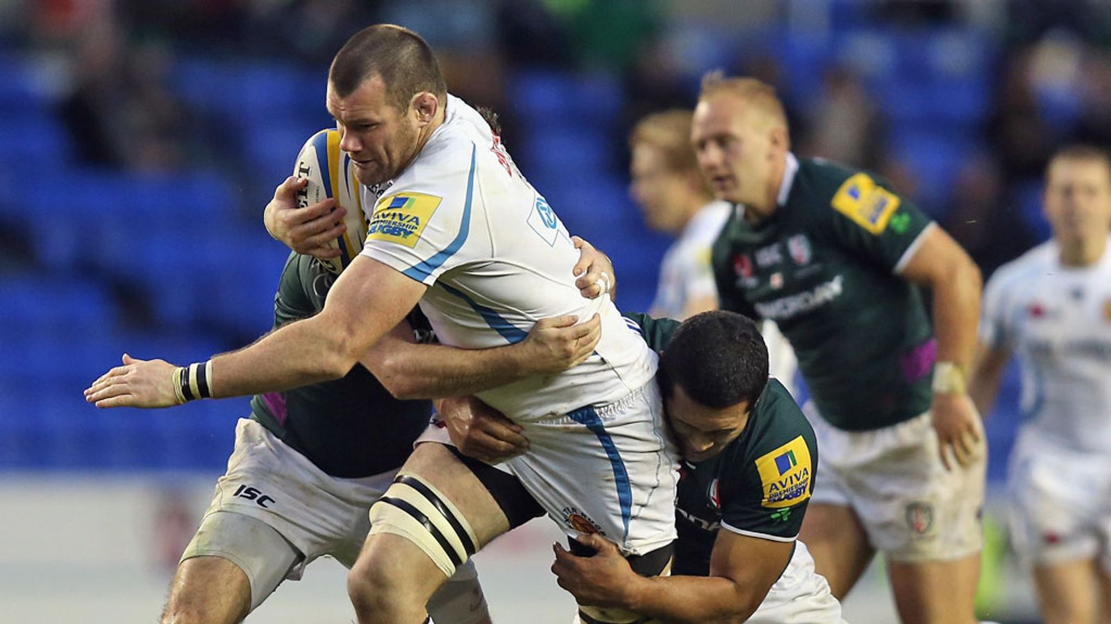 Exeter lock Tom Hayes has retired from rugby due to a back injury ...