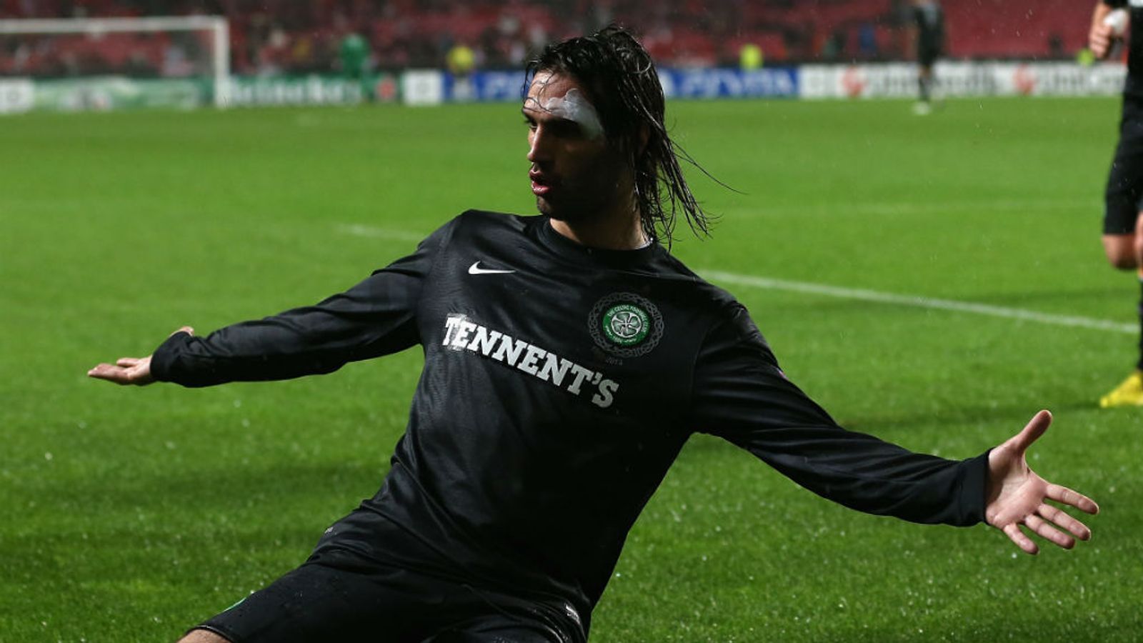 Goalscorer Georgios Samaras admitted Celtic were hampered by nerves at ...