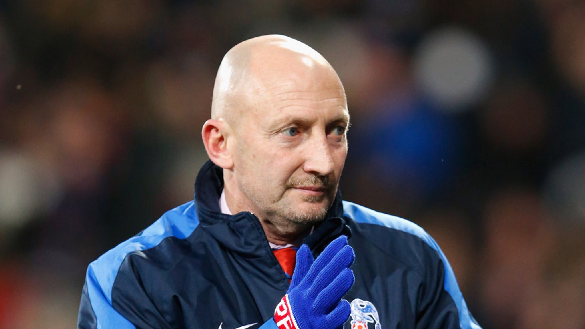 Ian Holloway was pleased with Crystal Palace's response in the second ...