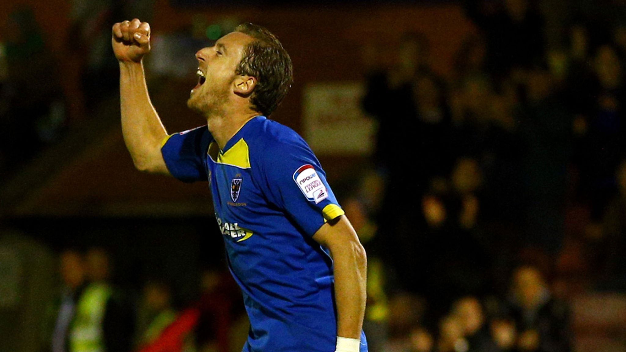 Dons Midson Sinks Shots Football News Sky Sports