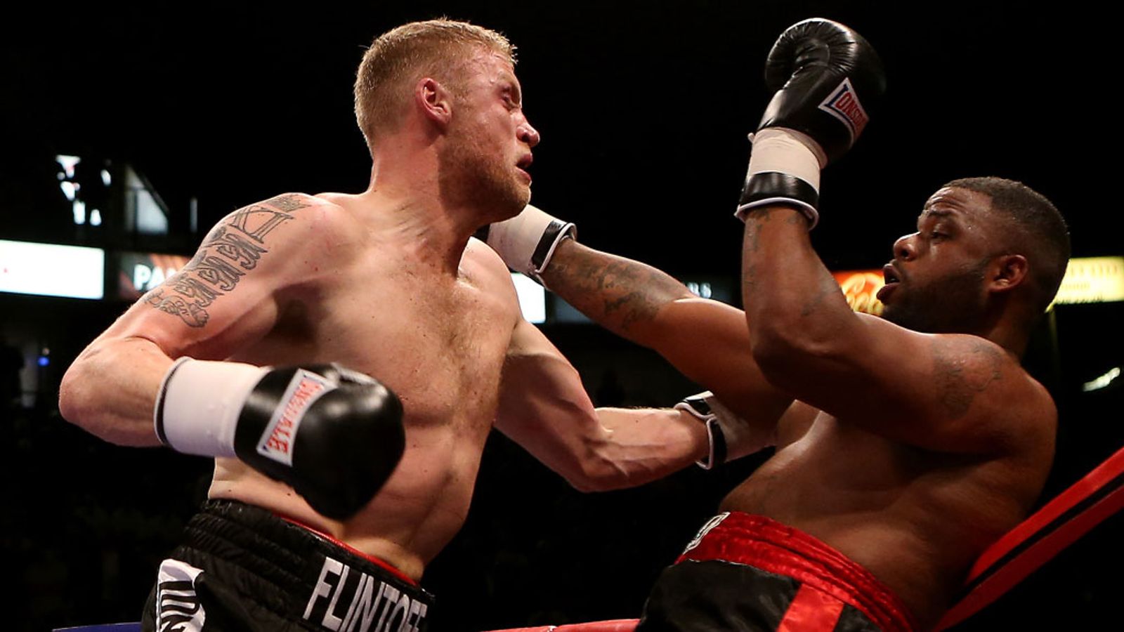 Andrew Flintoff was a proud man after making a successful boxing debut ...