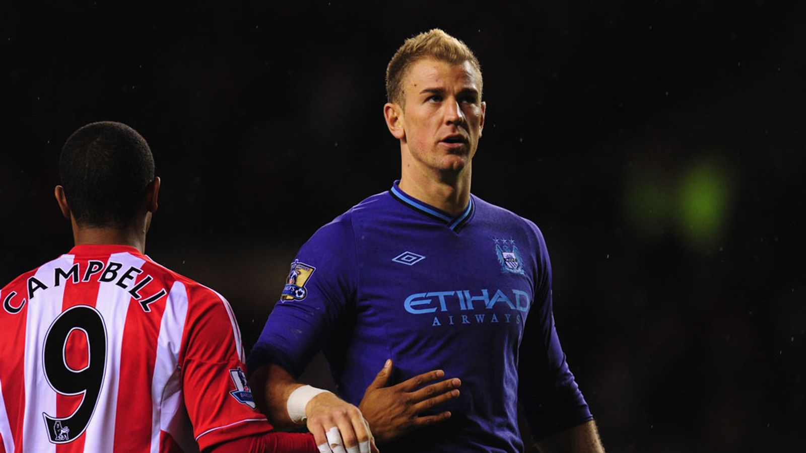 Man City's Joe Hart happy with his form but the odd mistake will always ...