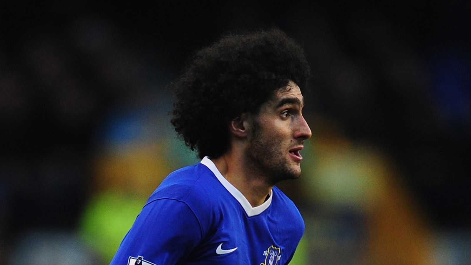 Marouane Fellaini is happy at Everton but wants to be playing in the ...