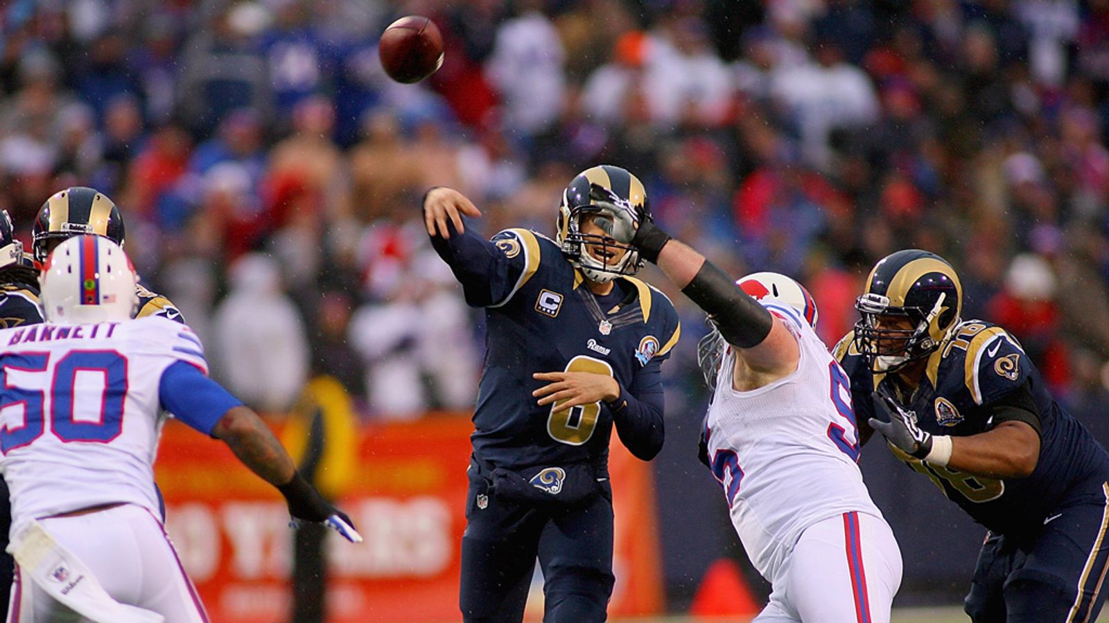NFL: St Louis Rams leave it late to see off Buffalo Bills | NFL News ...