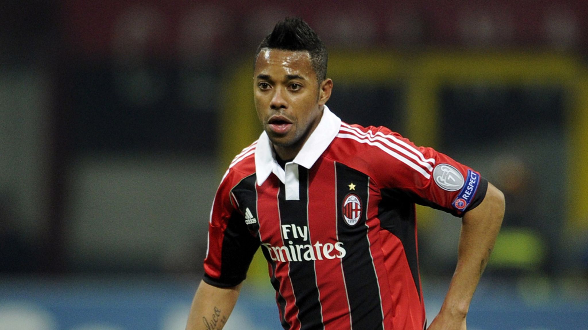 Transfer news: AC Milan striker Robinho still on Santos' radar ...