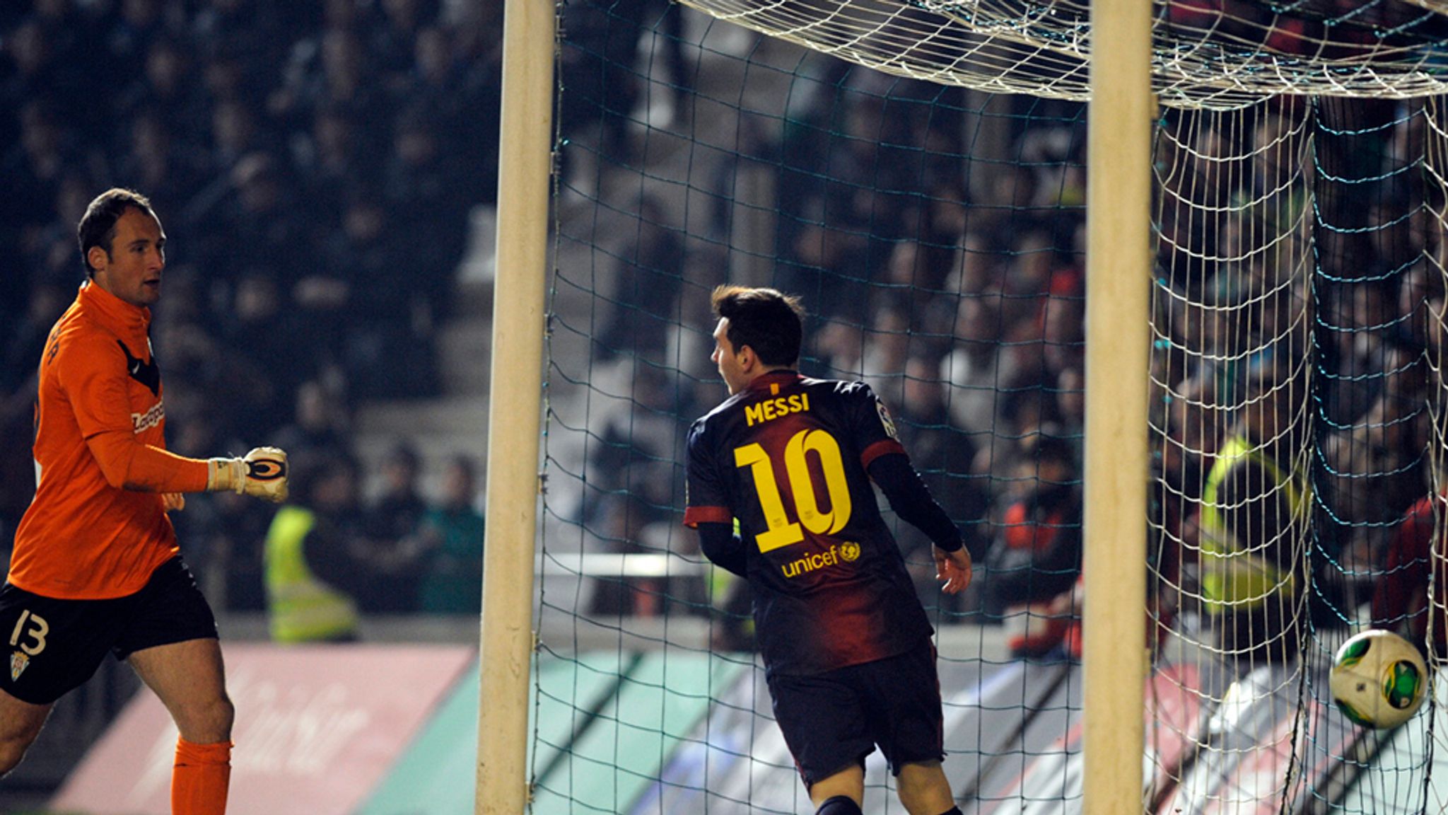Lionel Messi scores in Barcelona's Copa del Rey win over Cordoba but ...