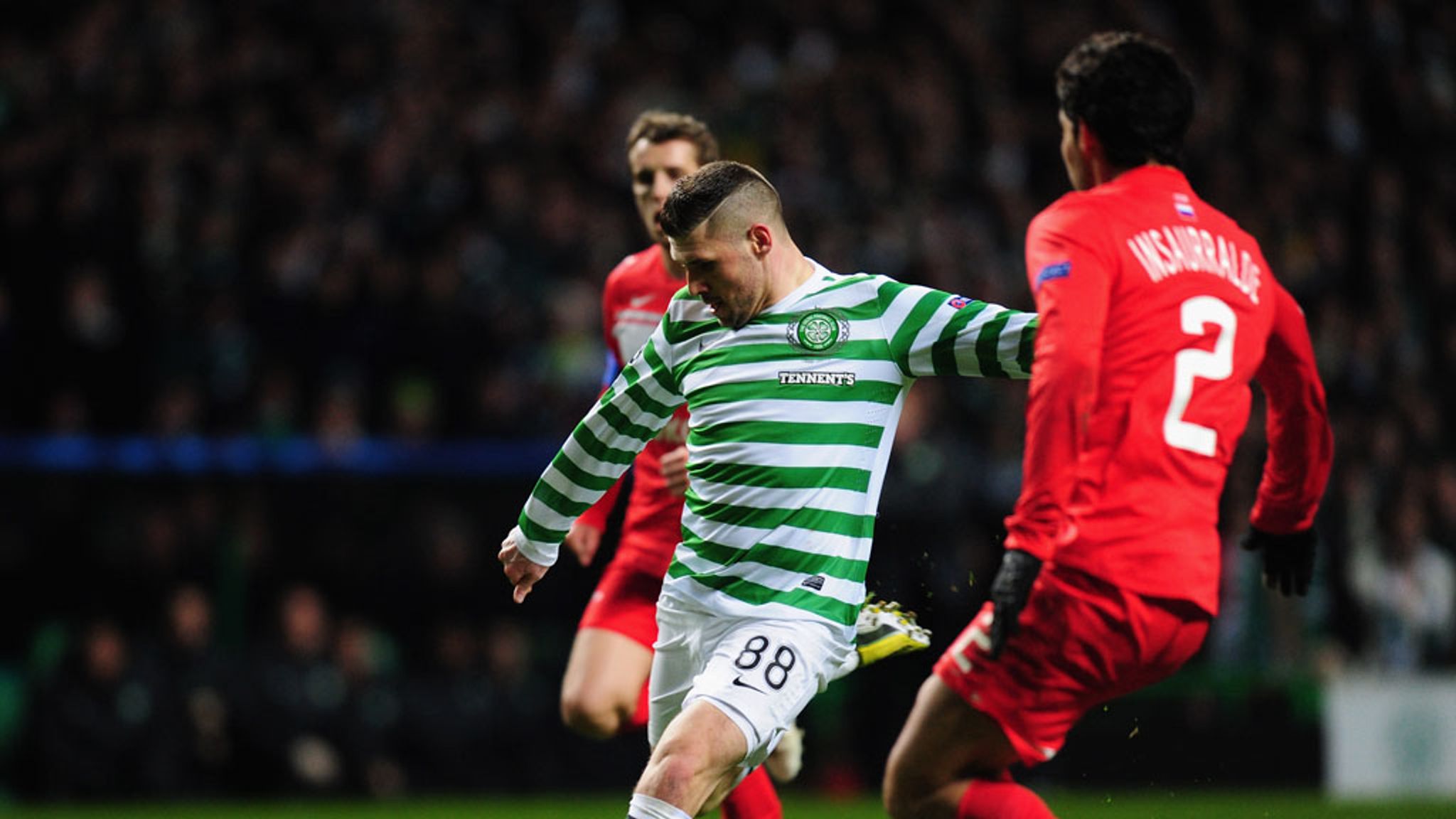 John Collins hails Celtic after they qualified for the last 16 of the ...