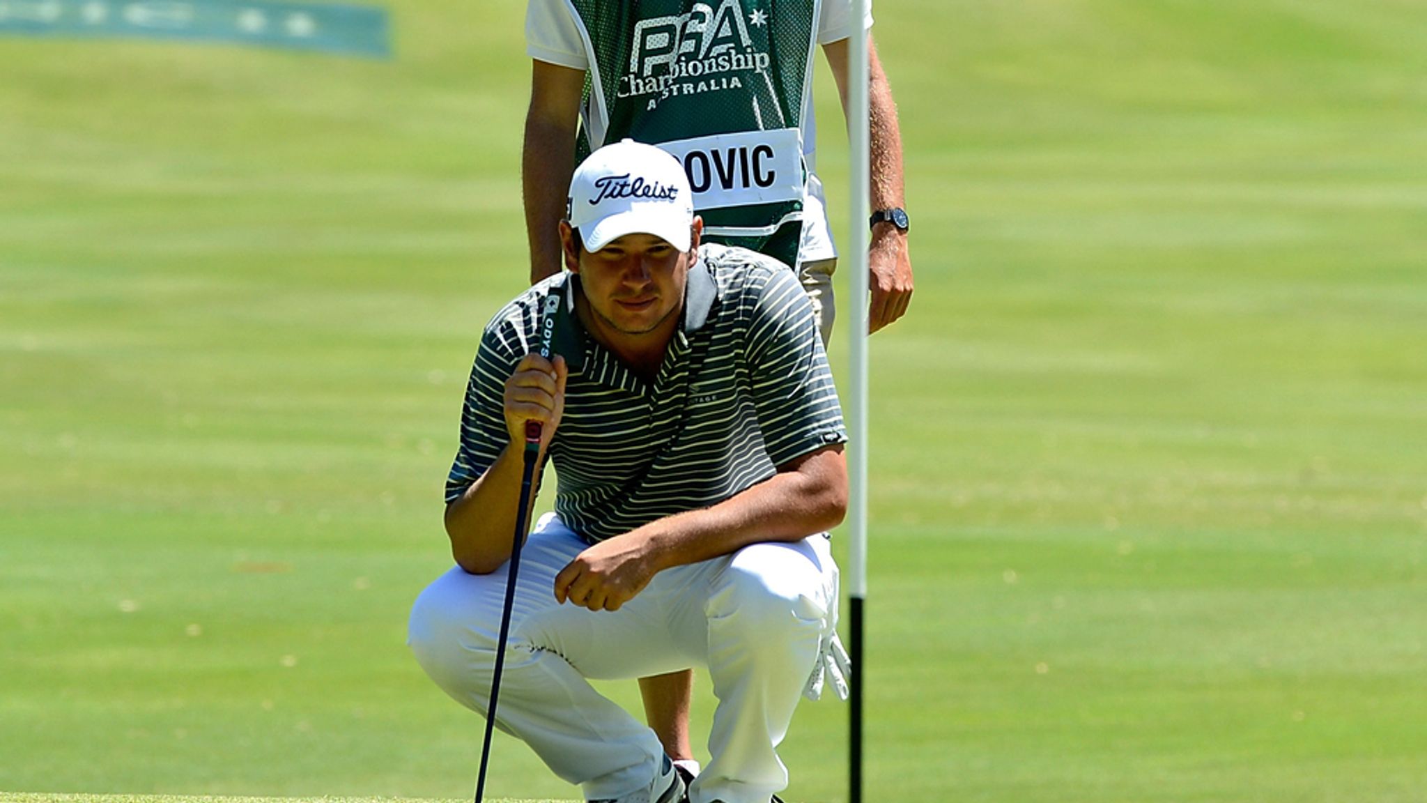 Daniel Popovic and Xin Jun Zhang top leaderboard in Australian PGA at ...