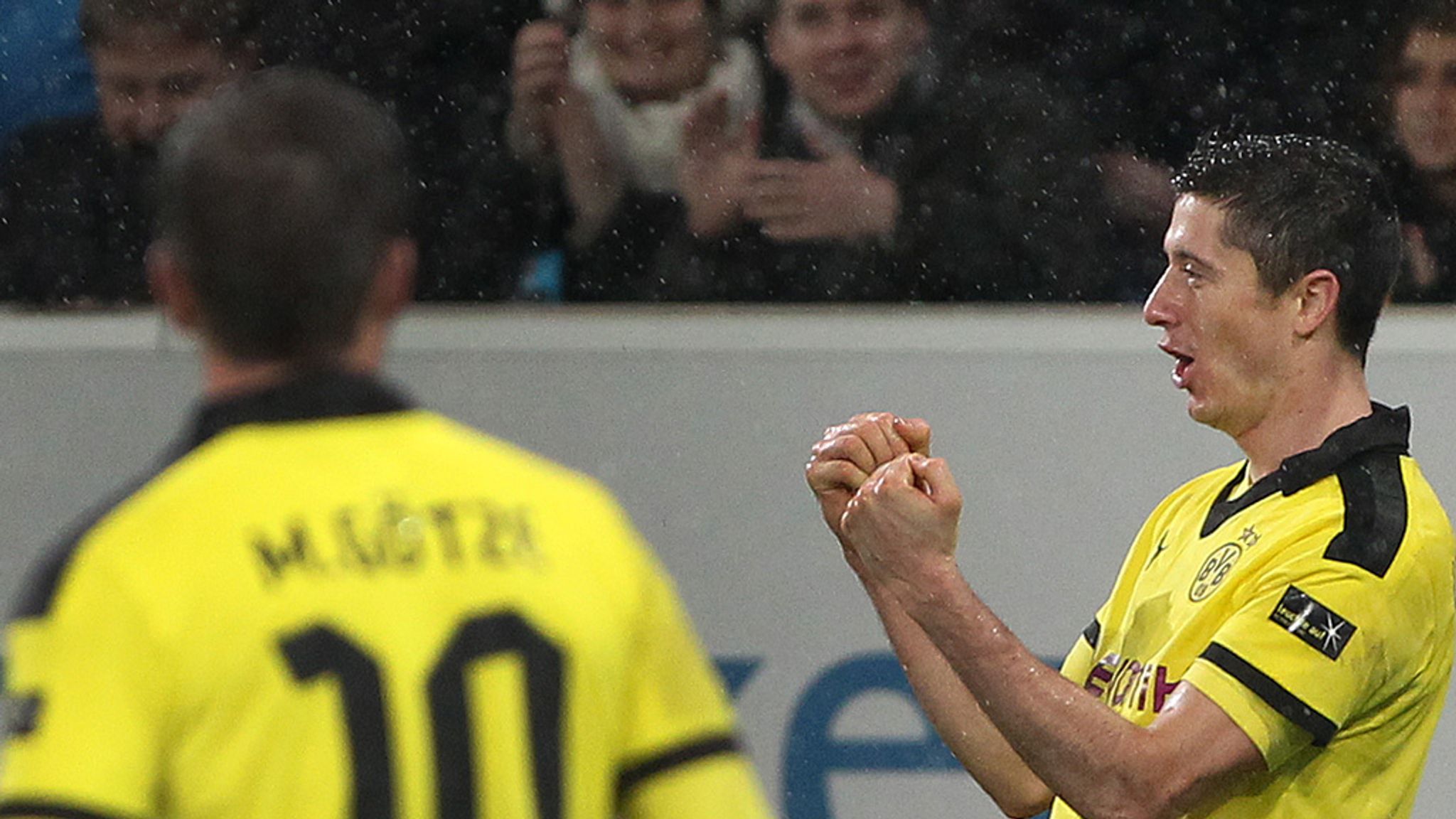 Borussia Dortmund win at Hoffenheim, Werder Bremen and Nurnberg draw ...