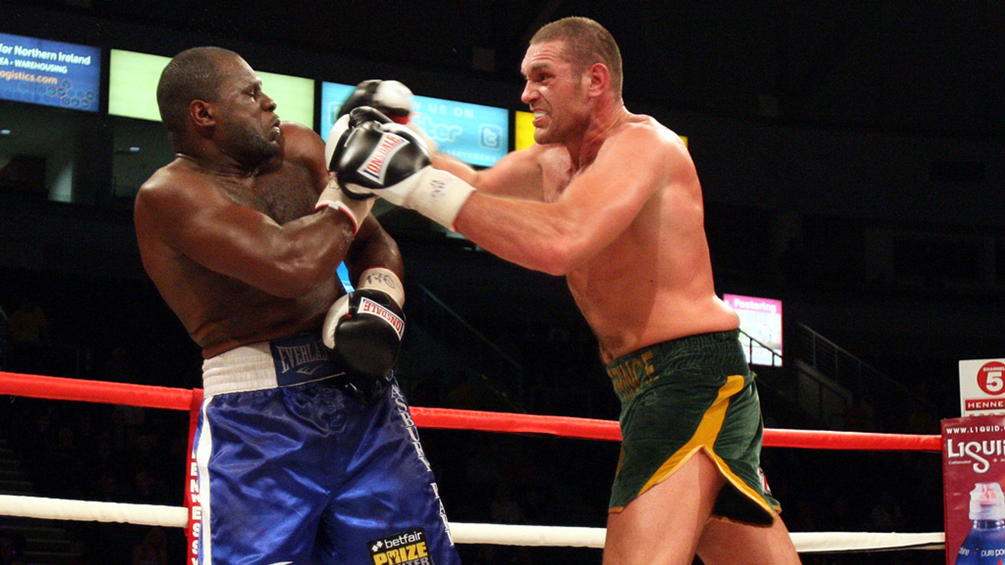 Heavyweight contender Tyson Fury beat Kevin Johnson on points in ...