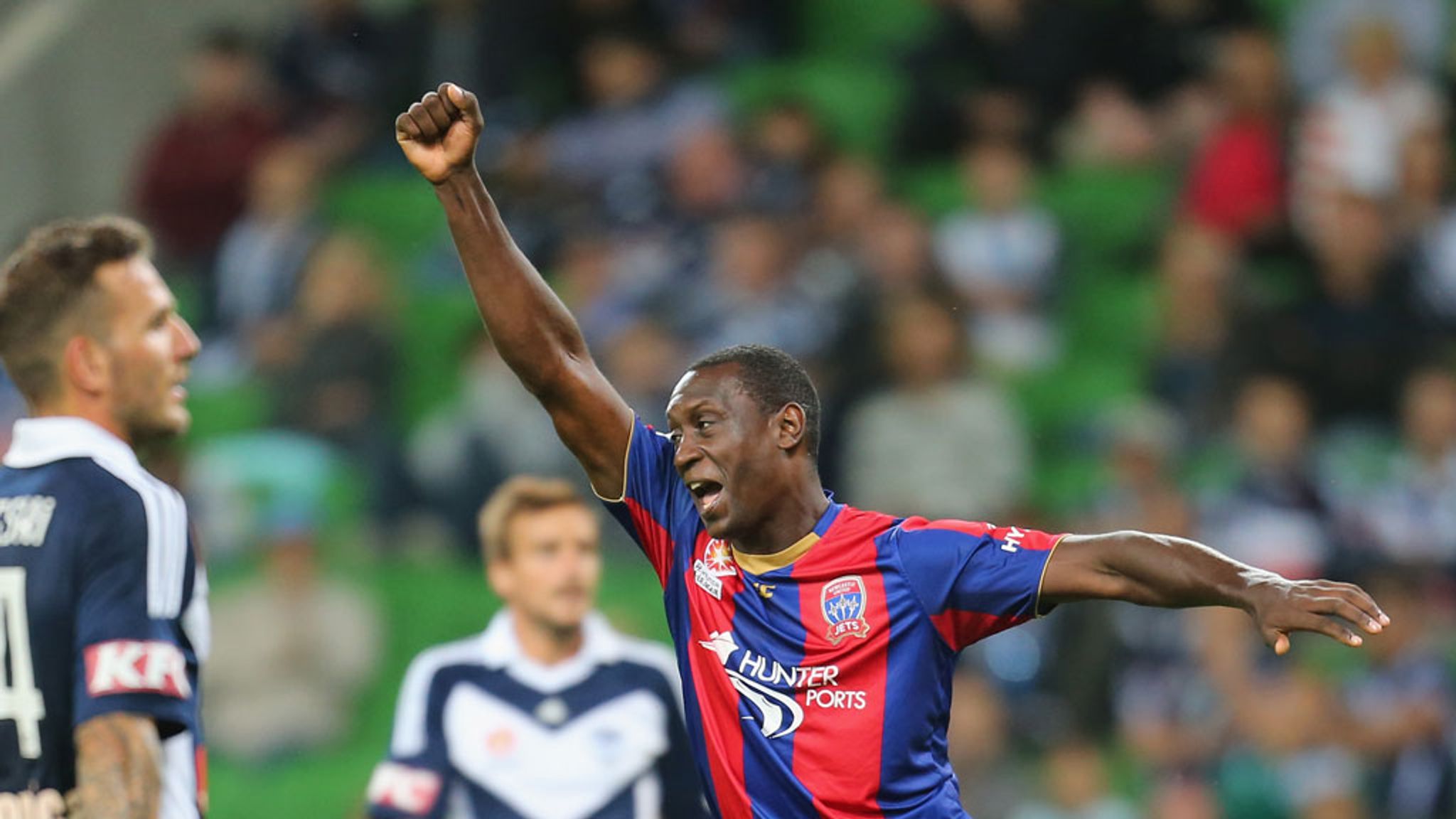 Emile Heskey signs new deal with A-League side Newcastle Jets ...