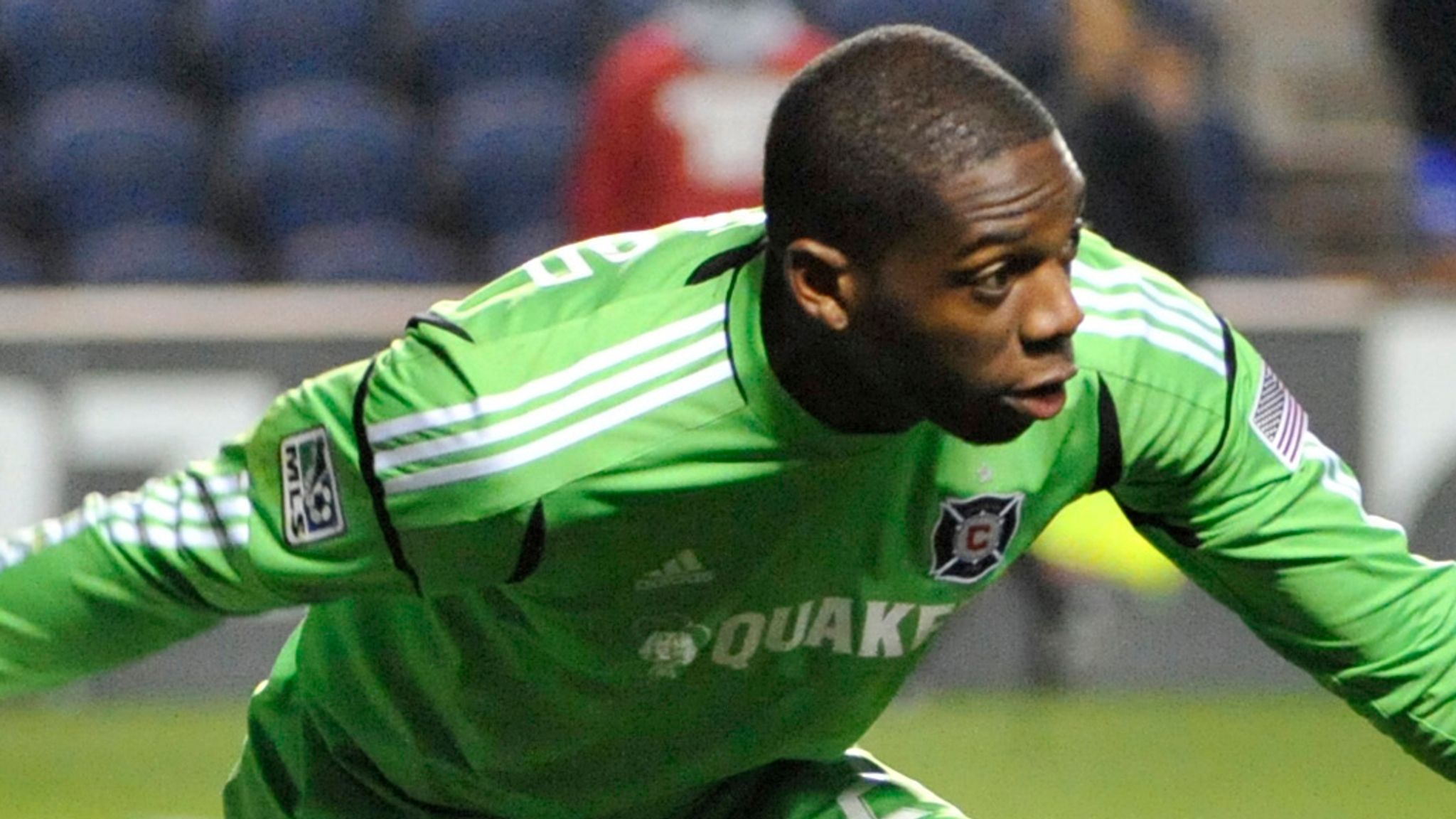 Chicago Fire's Sean Johnson training at Stoke ahead of Everton stint ...