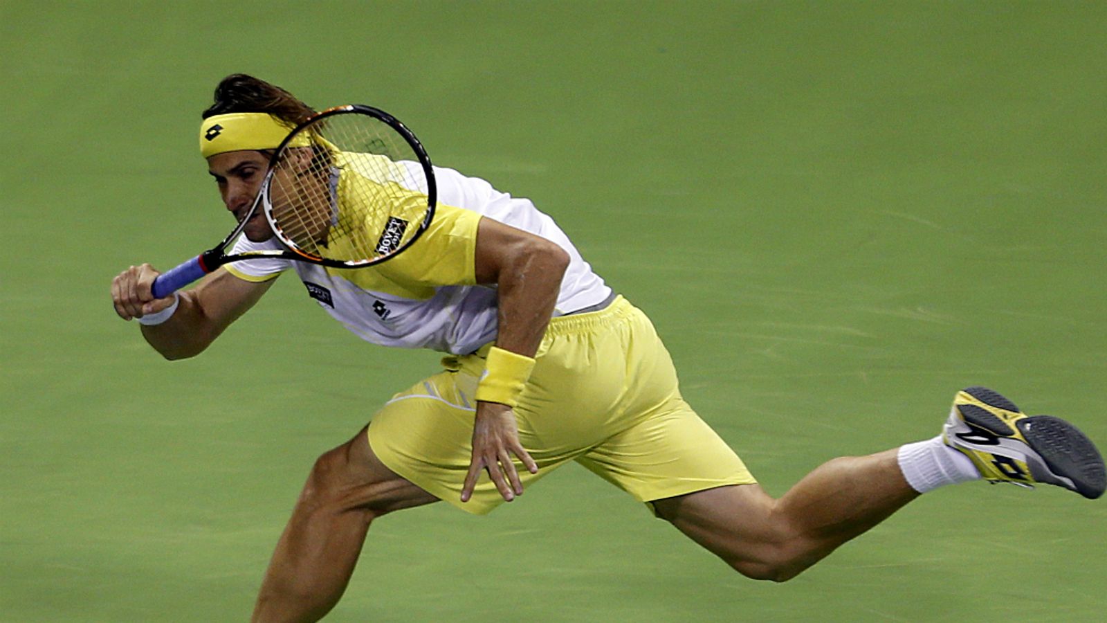 Qatar Open: David Ferrer made to work hard for win over Dustin Brown ...