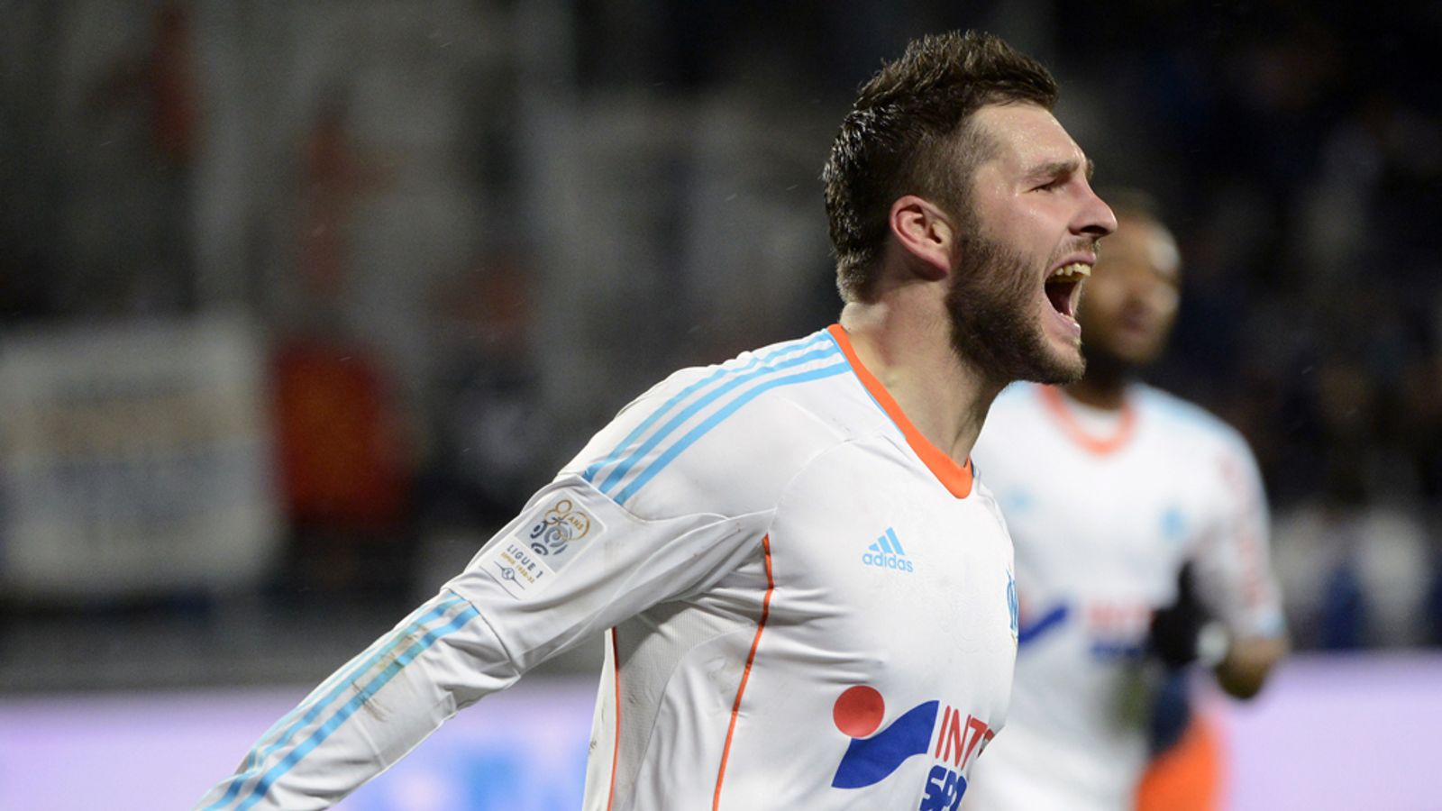 Marseille striker Andre-Pierre Gignac says he is happy at the club ...