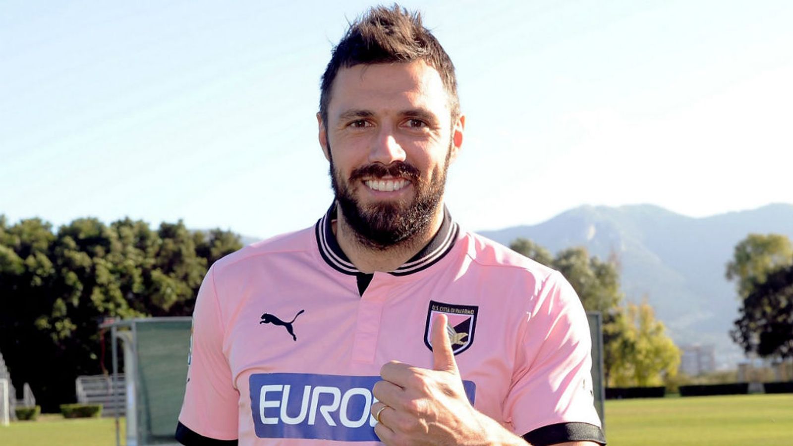 Andrea Dossena has completed his move from Napoli to Palermo | Football ...
