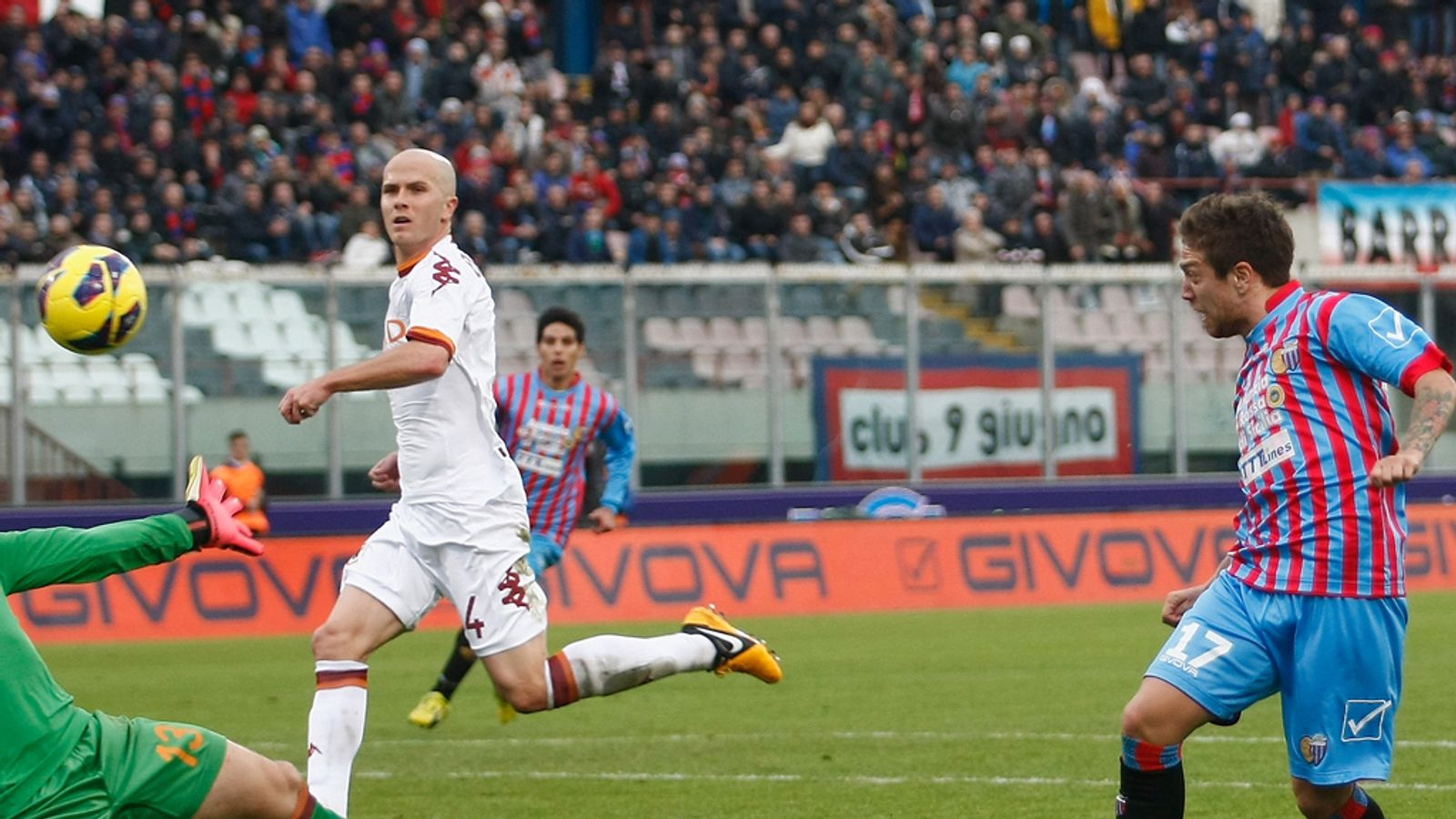 Roma lose again at Catania | Football News | Sky Sports