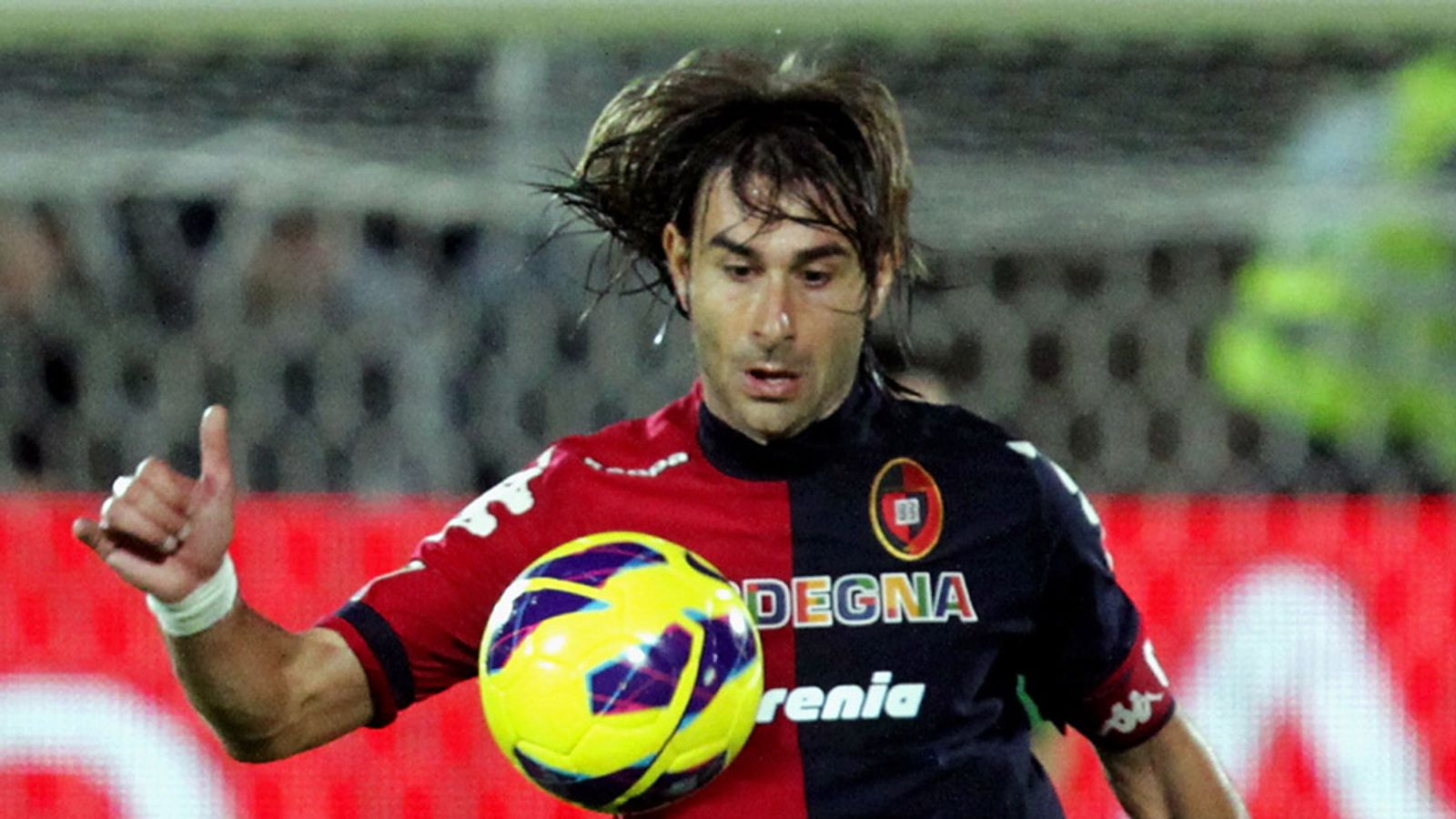 Cagliari captain Daniele Conti signs a new deal with the Serie A club ...
