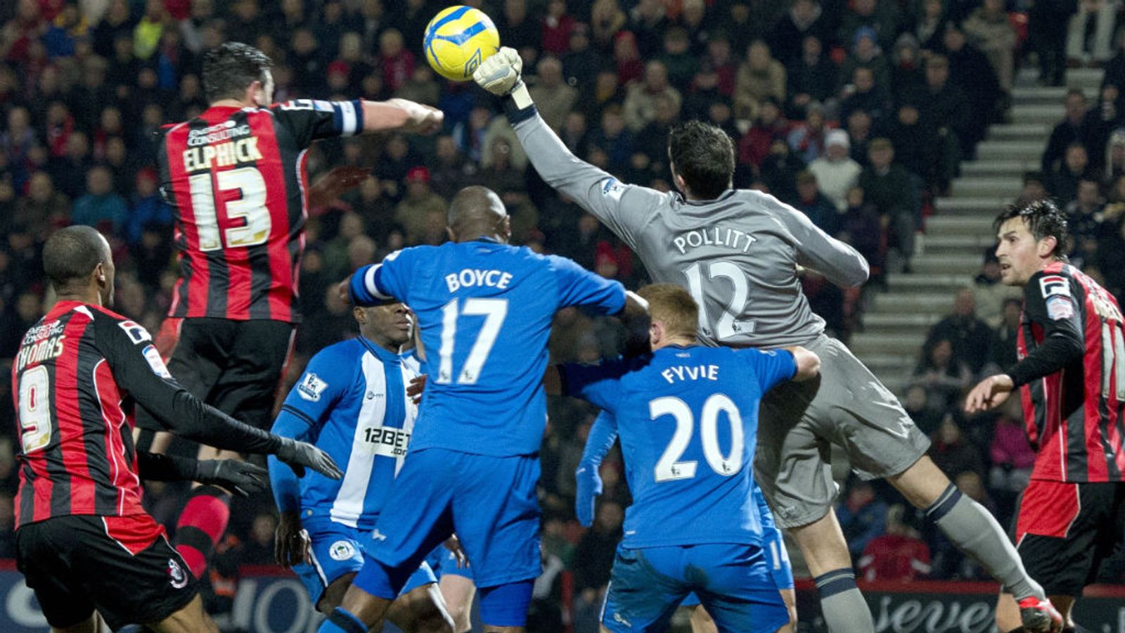 Wigan goalkeeper Mike Pollitt puts pen to paper on new one-year deal ...