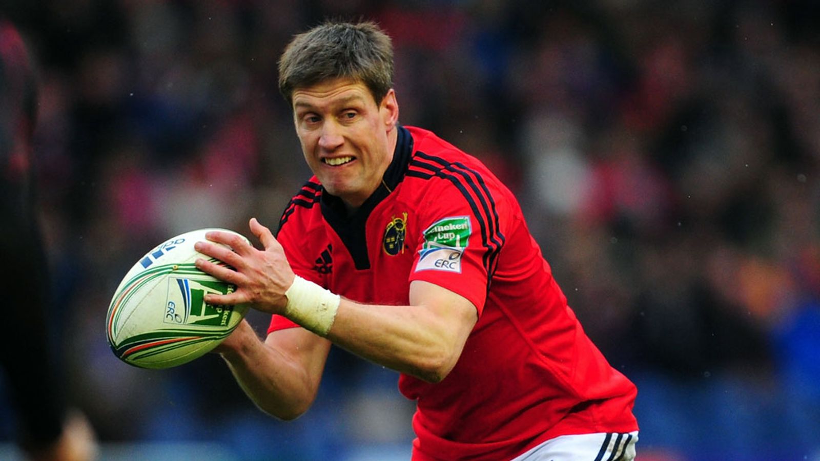 Munster fly-half Ronan O'Gara escapes with one-week ban for kicking out ...