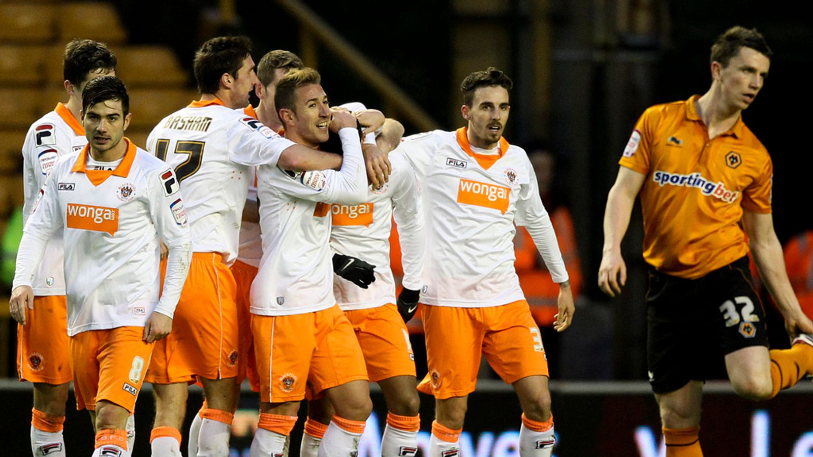 Blackpool winger Tom Ince scored twice in 2-1 win at Wolves | Football ...