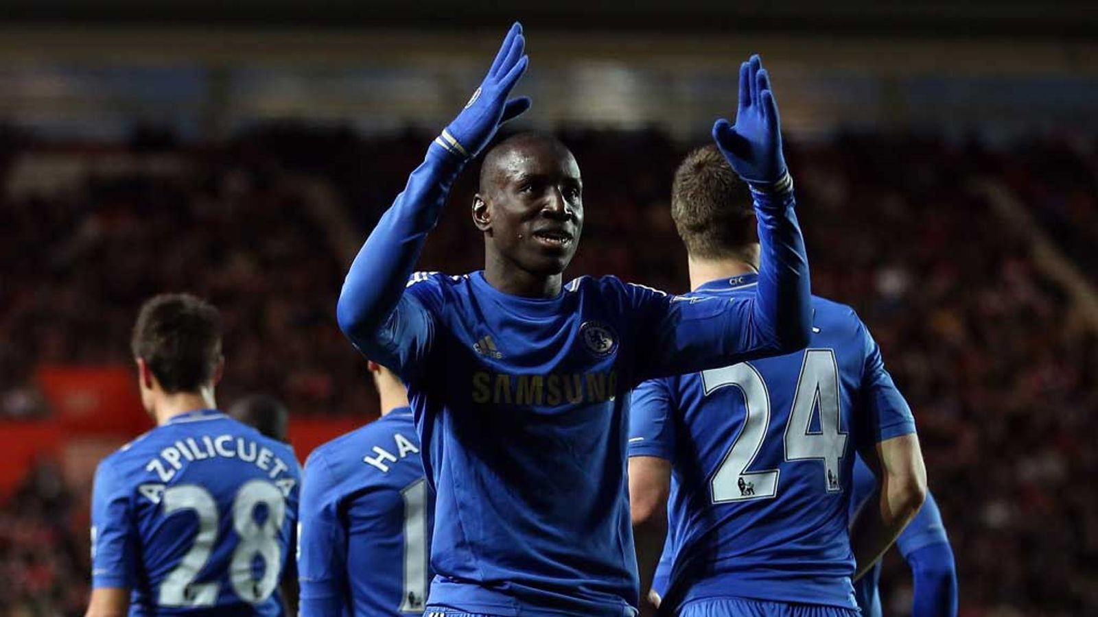 Demba Ba scores twice as Chelsea beat Southampton 5-1 in the FA Cup ...