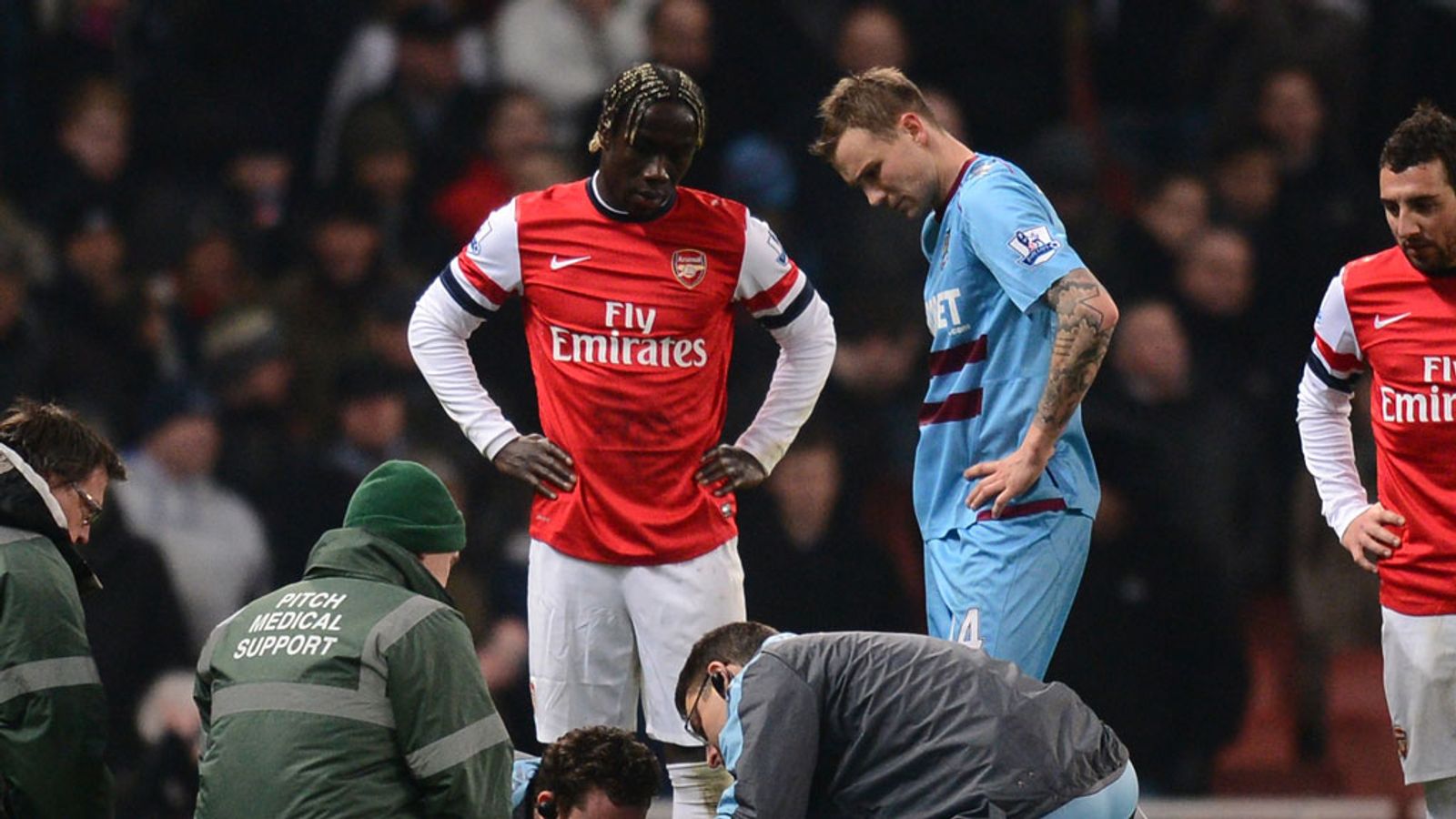 West Ham defender Dan Potts faces further hospital tests after head ...