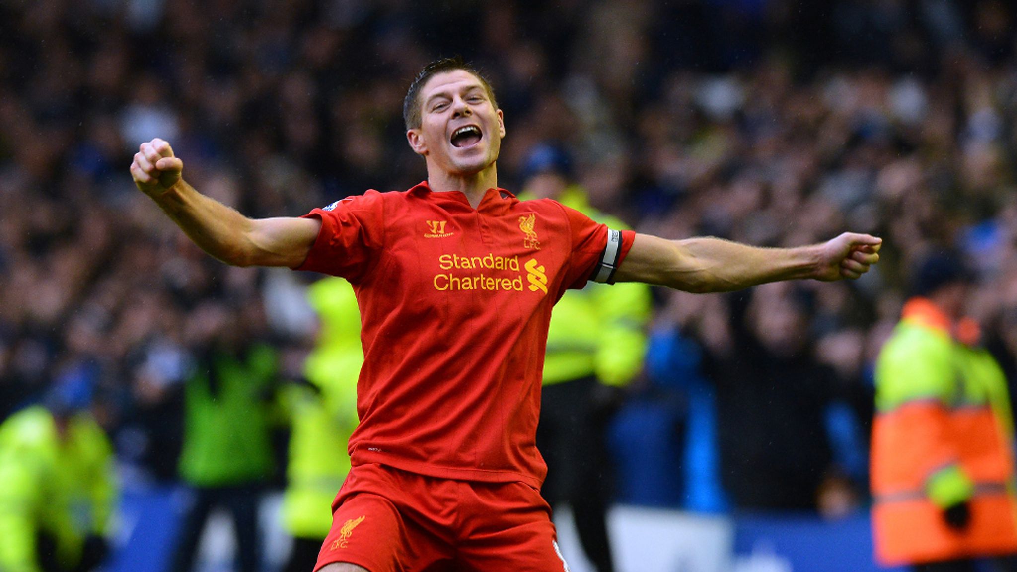 Steven Gerrard has thanked Liverpool fans for their support towards him ...