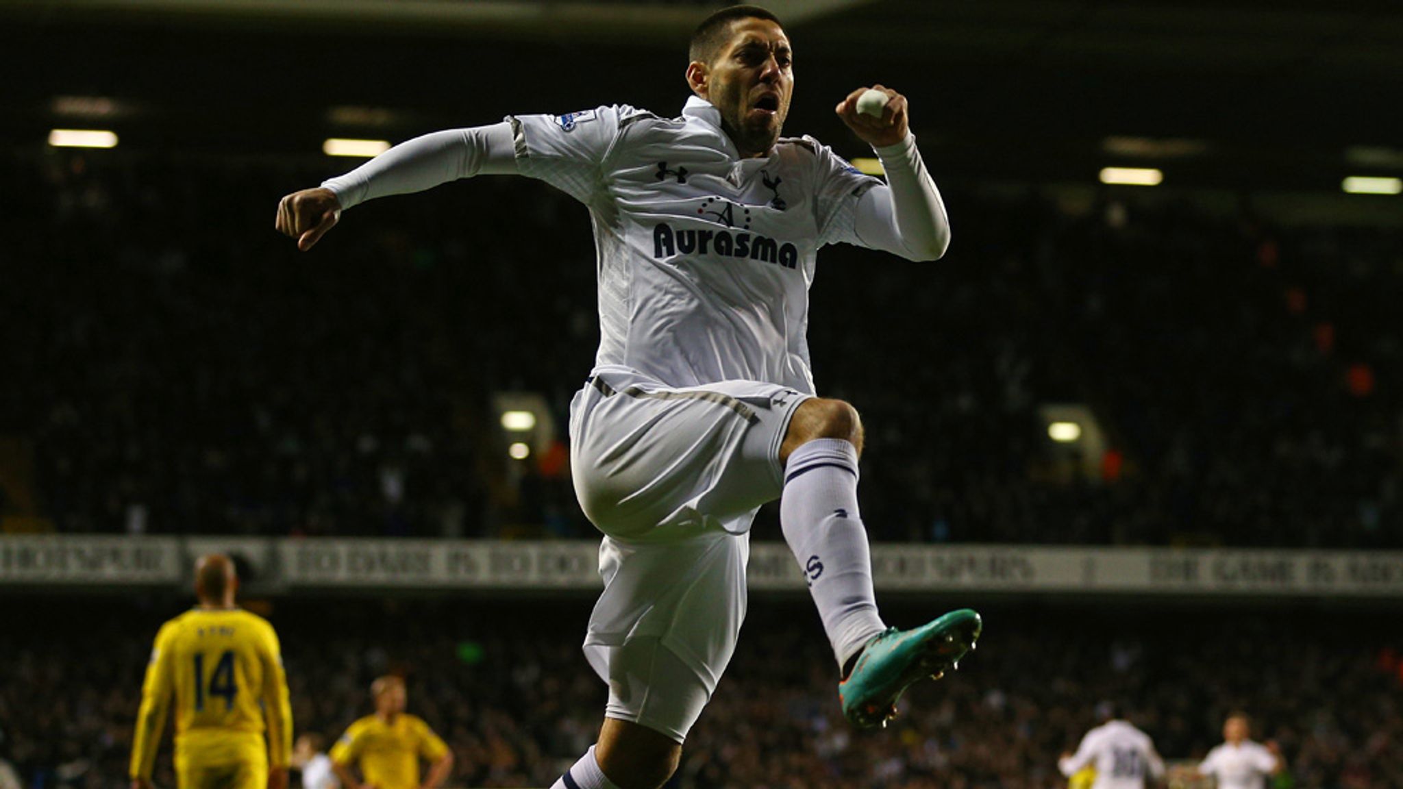 Tottenham ace Clint Dempsey believes they can finish second in the ...