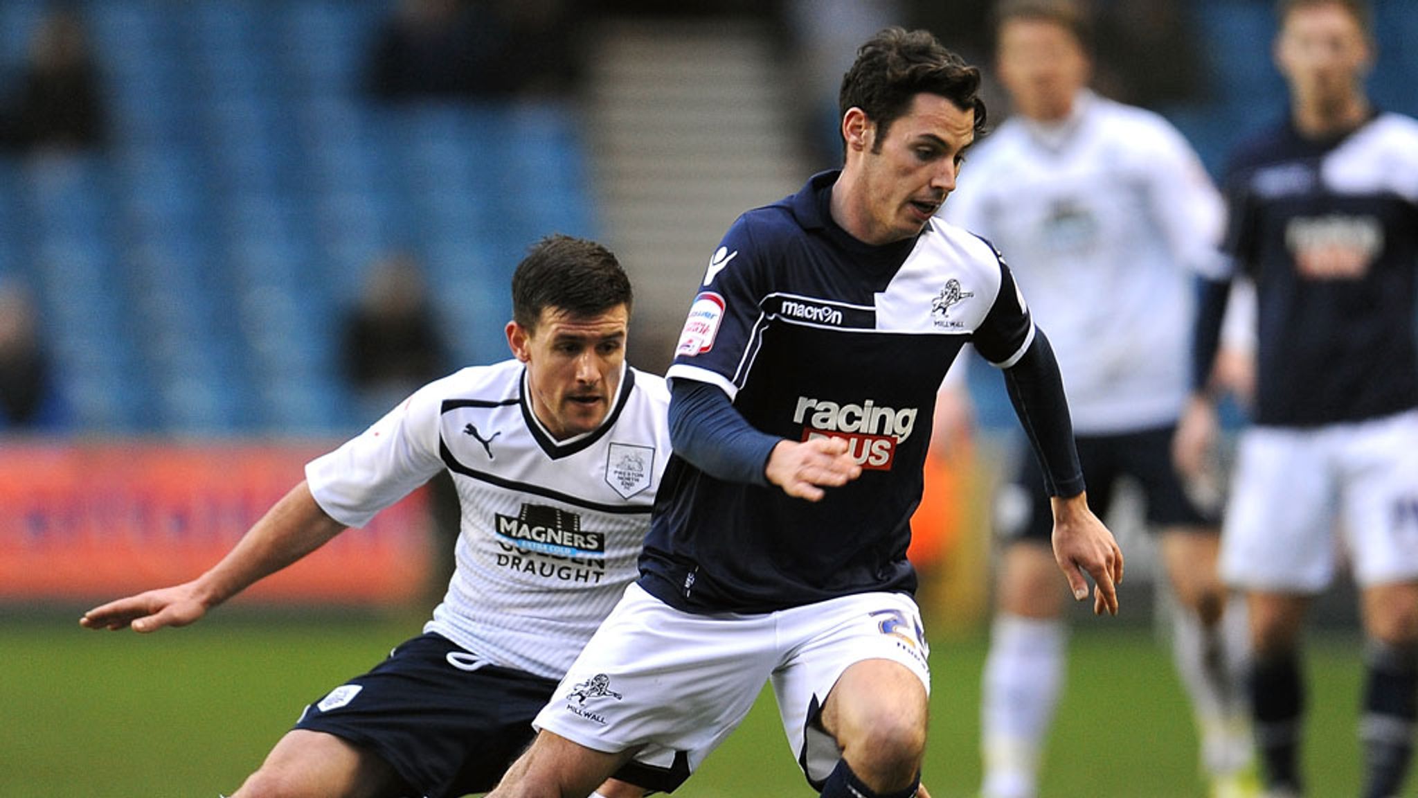 Adam Smith's first goal for the club gave Millwall a 2-1 victory ...