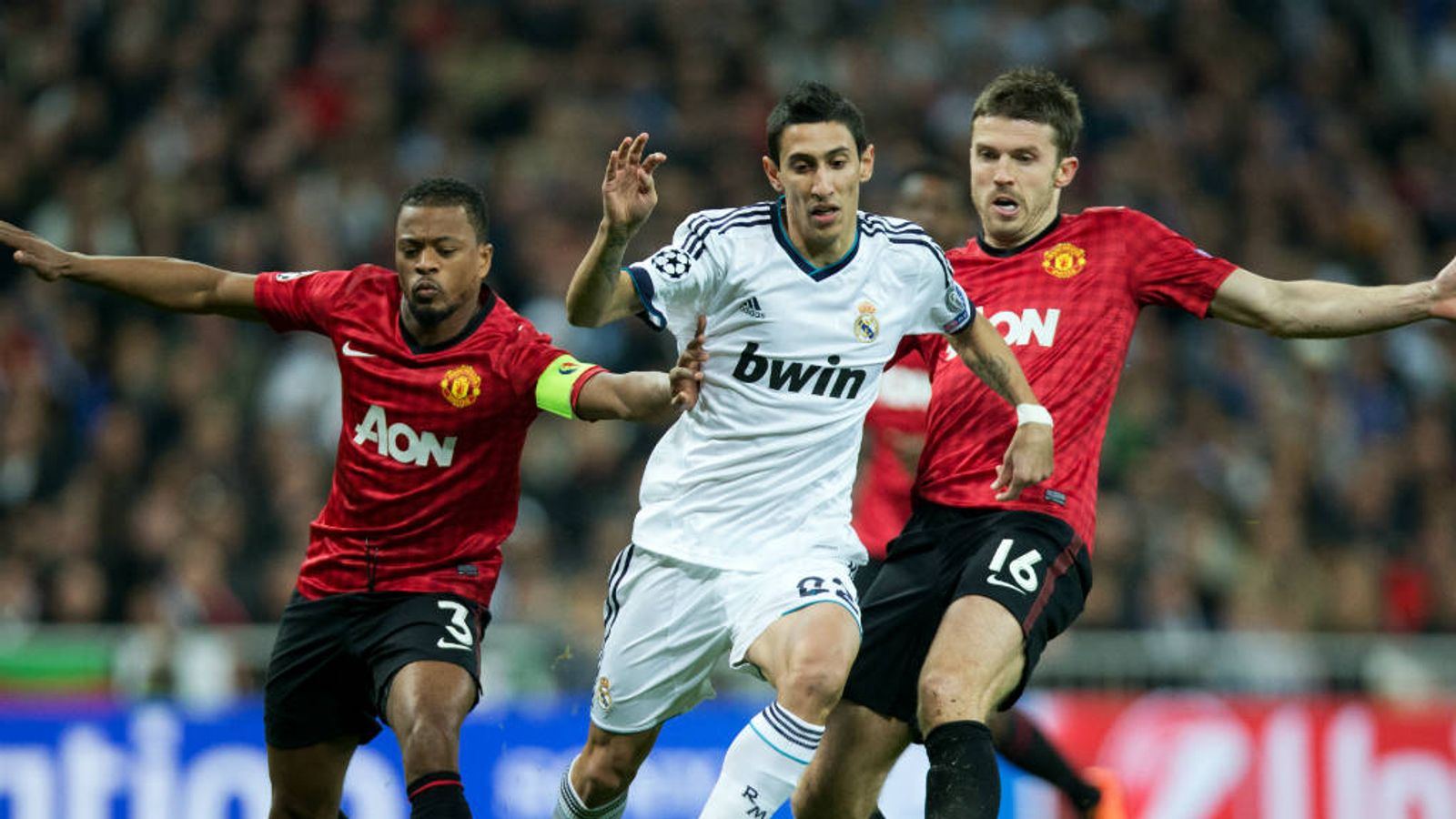 Real Madrid winger Angel Di Maria out for two weeks with leg injury ...