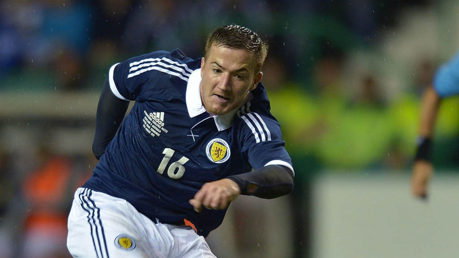 Leeds striker Ross McCormack out of Scotland friendly against Estonia ...