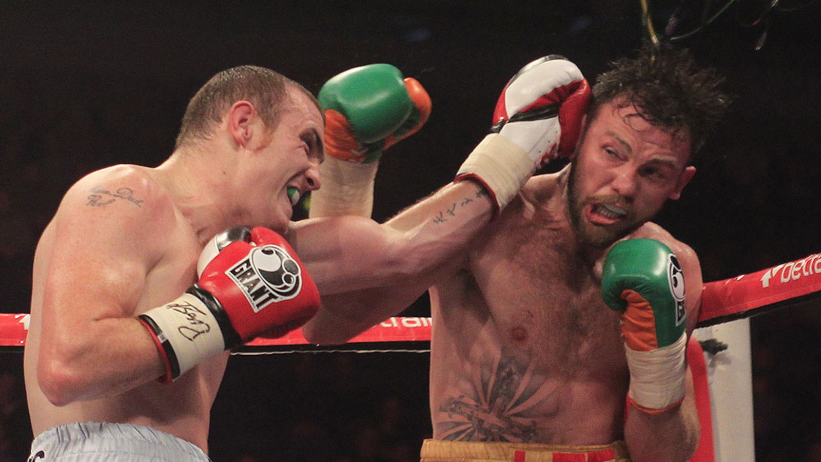 Andy Lee returned to the ring with a laboured victory over Anthony ...