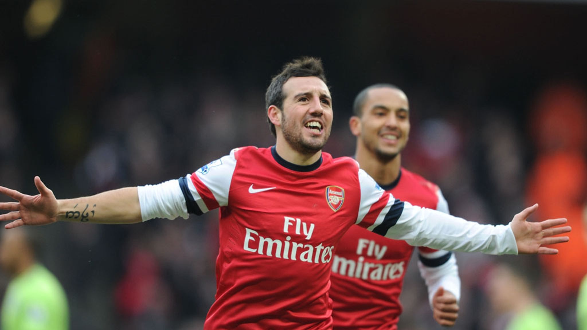 Premier League: Arsenal's Santi Cazorla wants to rise to Tottenham ...